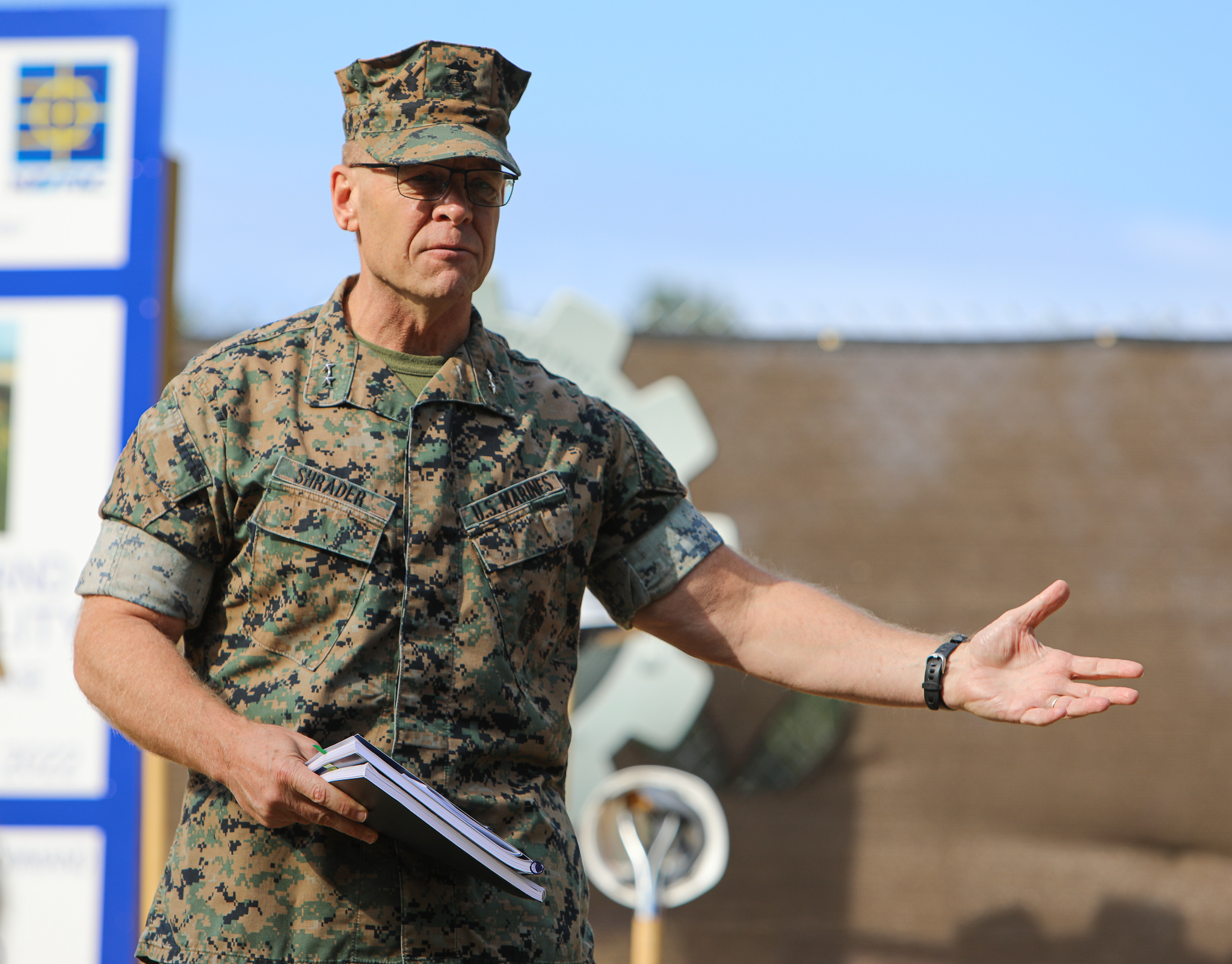 Base, MARCORLOGCOM officials break ground on new welding and body ...