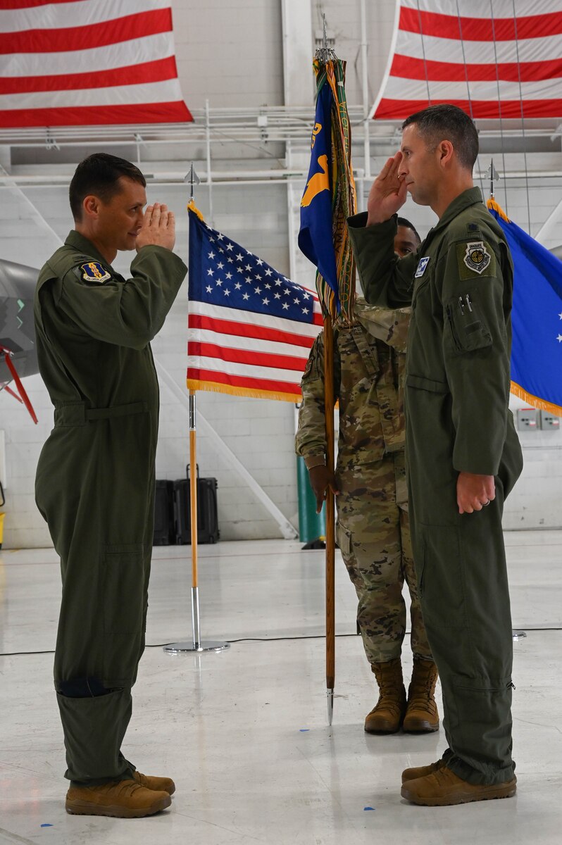 58th Fighter Squadron welcomes new commander > 33rd Fighter Wing ...