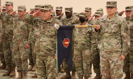 63rd Readiness Division’s HHD changes command