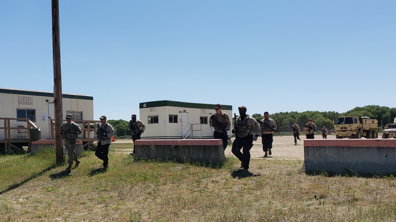 U.S. Army Reserve Soldiers test their battlefield skills at WAREX 86-21-02