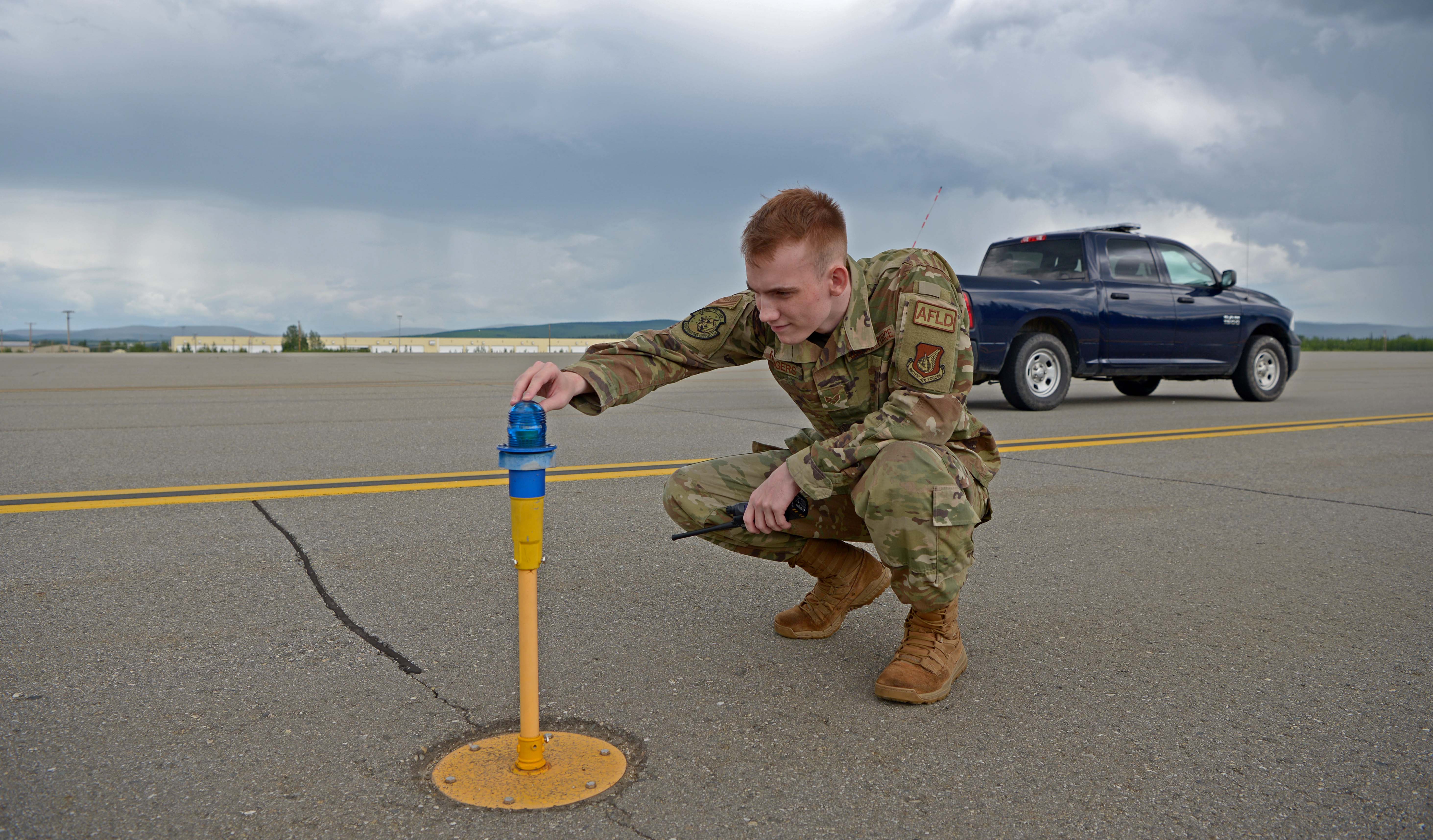 354 OSS AMF maintains flight line integrity during RF-A 21-2 > Eielson ...