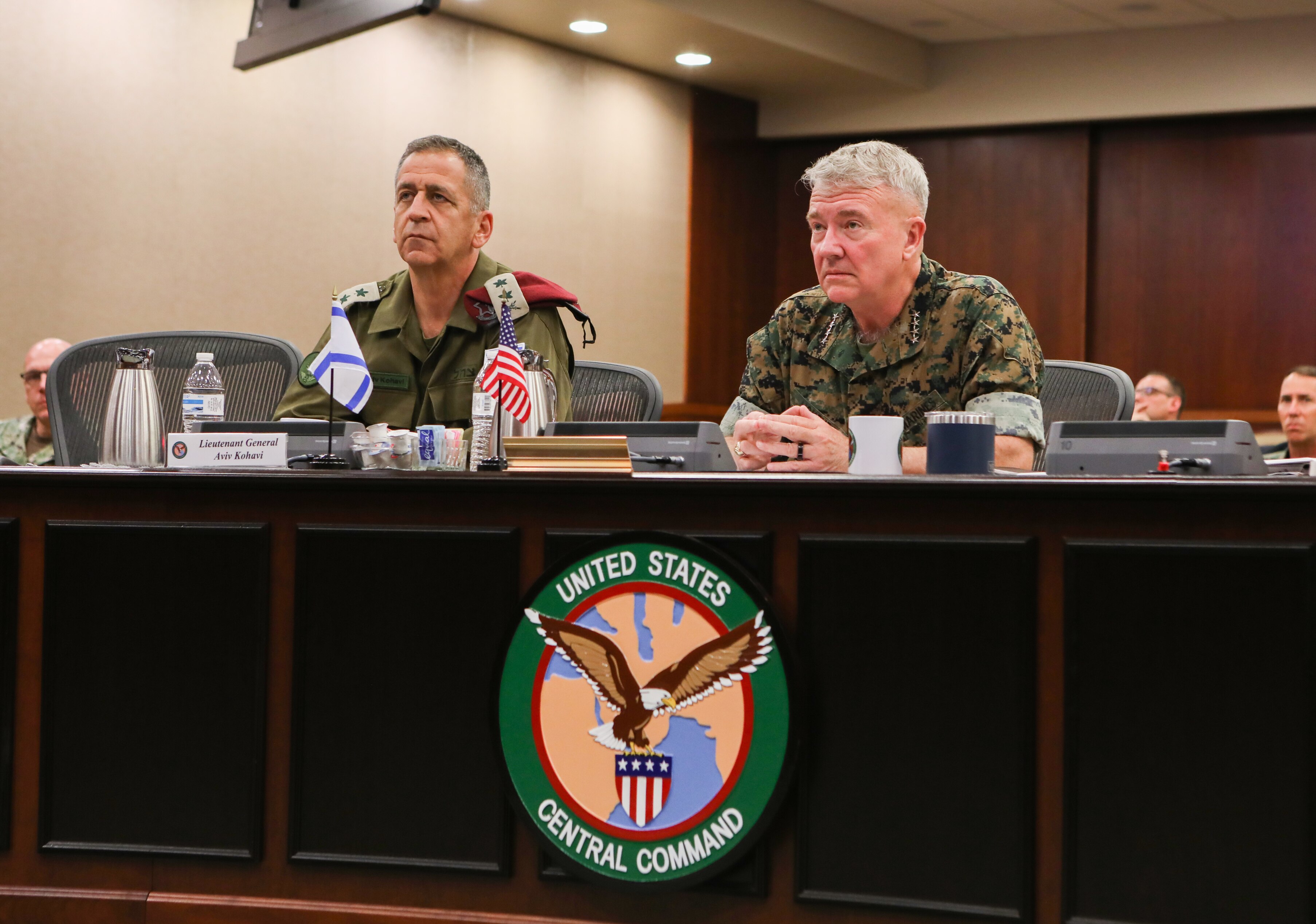 CENTCOM commander hosts Israel Defense Forces senior leaders