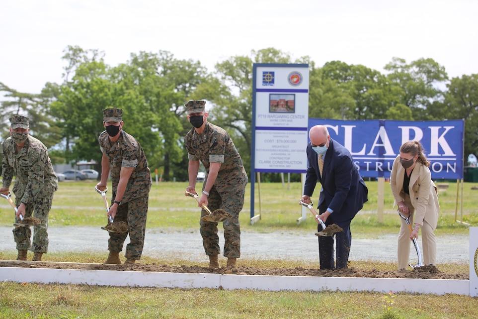 Breaking new ground: Corps’ wargaming center ready for construction ...