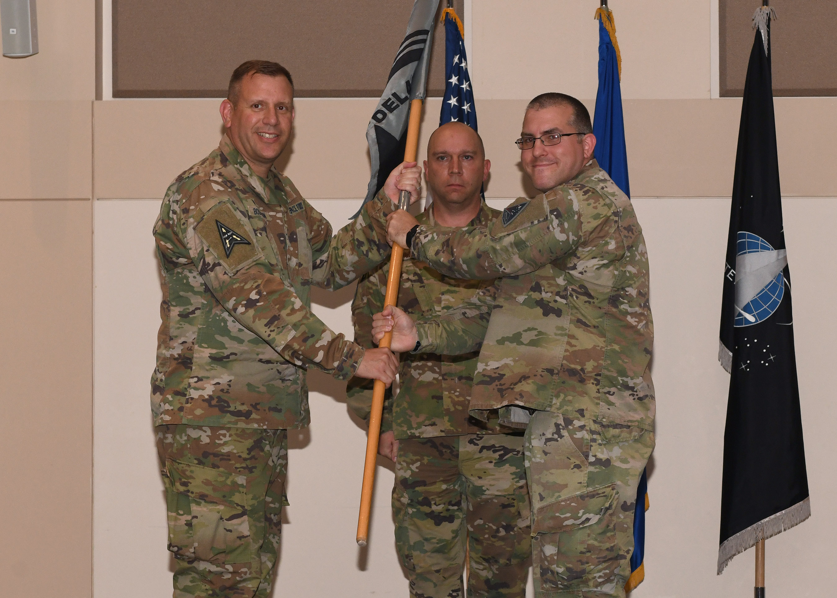 Space Delta 4, Detachment 1 holds change of command ceremony ceremony ...