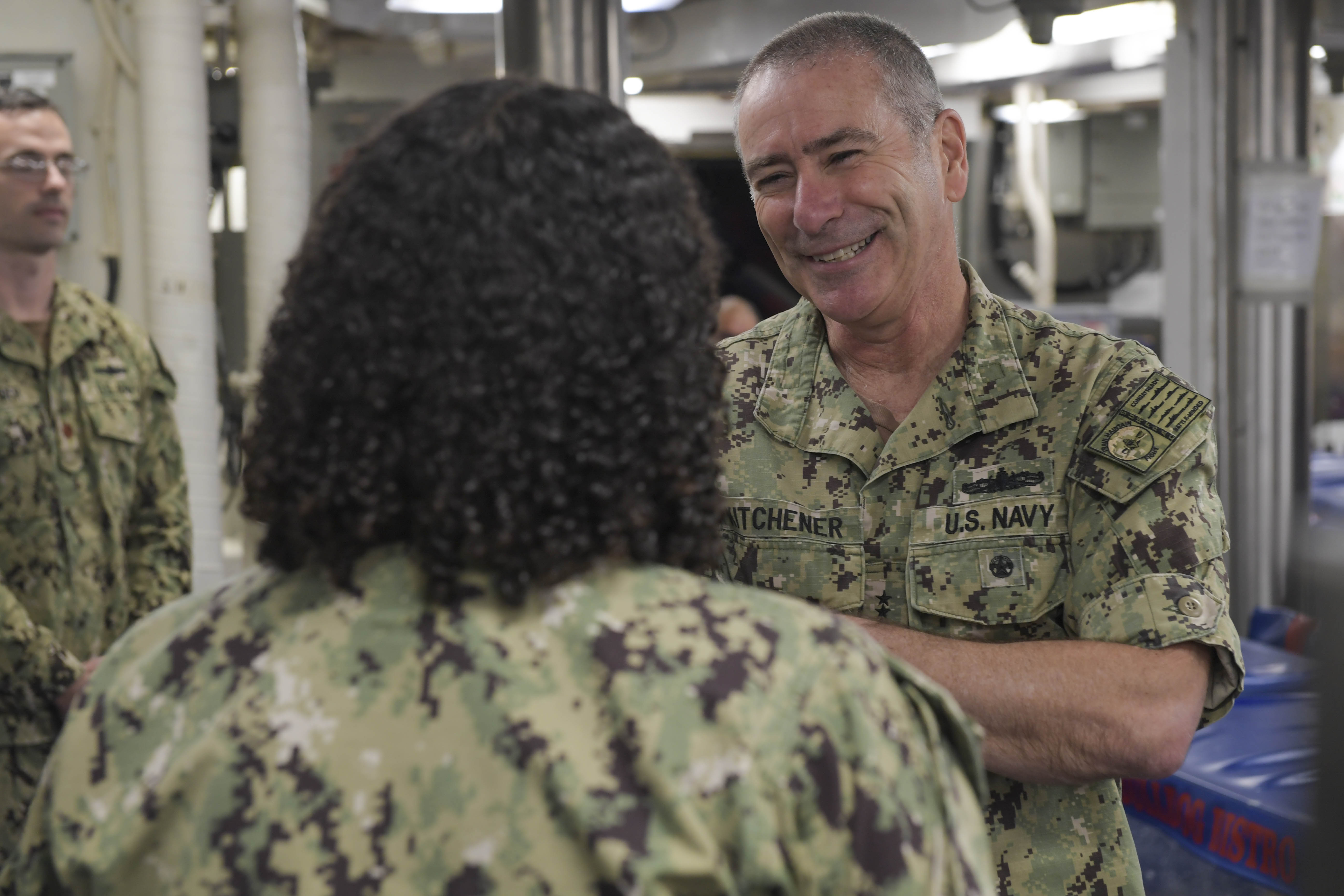 Vice Adm. Kitchener Visits Naval Station Norfolk, Addresses Commanding ...