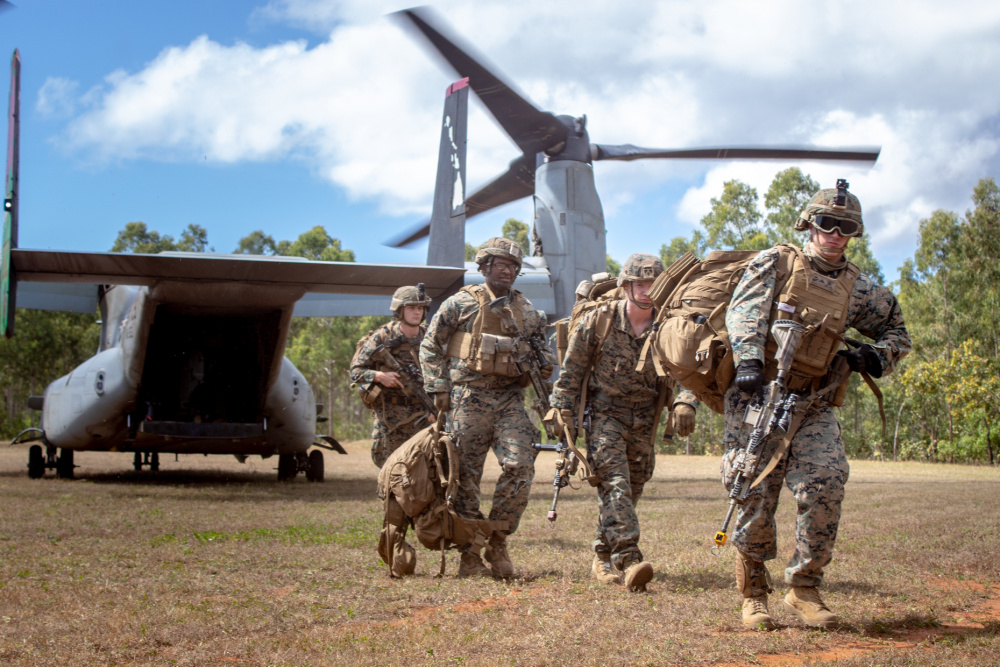 U.S. Marines in Australia Complete Embassy Reinforcement and ...