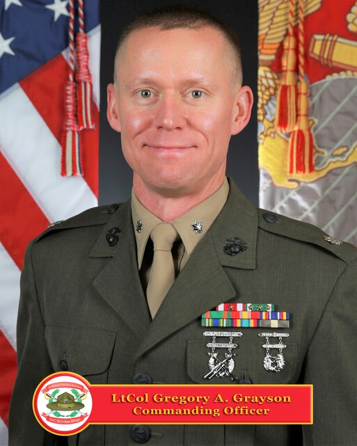 Lieutenant Colonel Gregory A. Grayson > Marine Corps Recruit Depot, San ...
