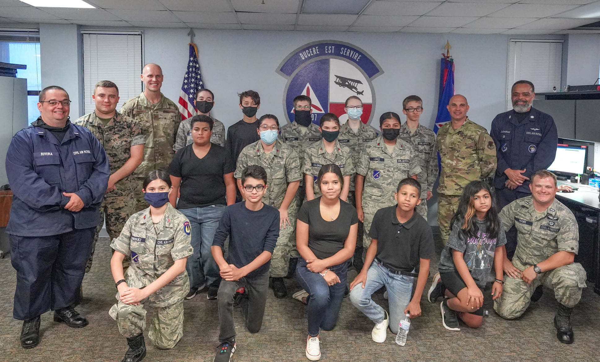688th Cyberspace Wing command team engages Civil Air Patrol cadets ...