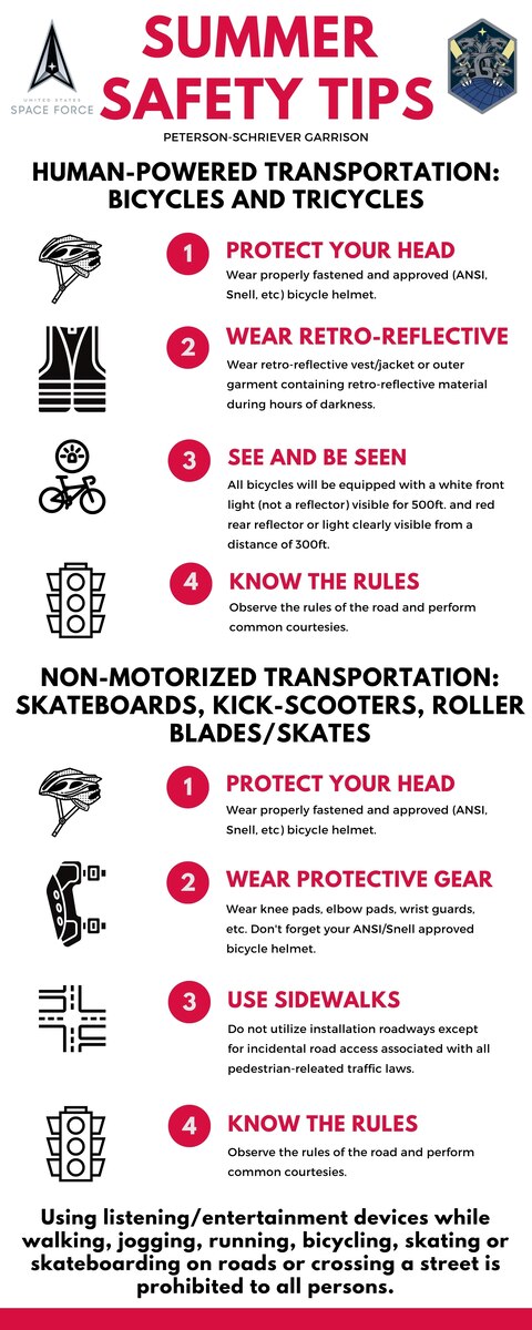 Summer safety tips for Airmen, Guardians and families > Air Force ...