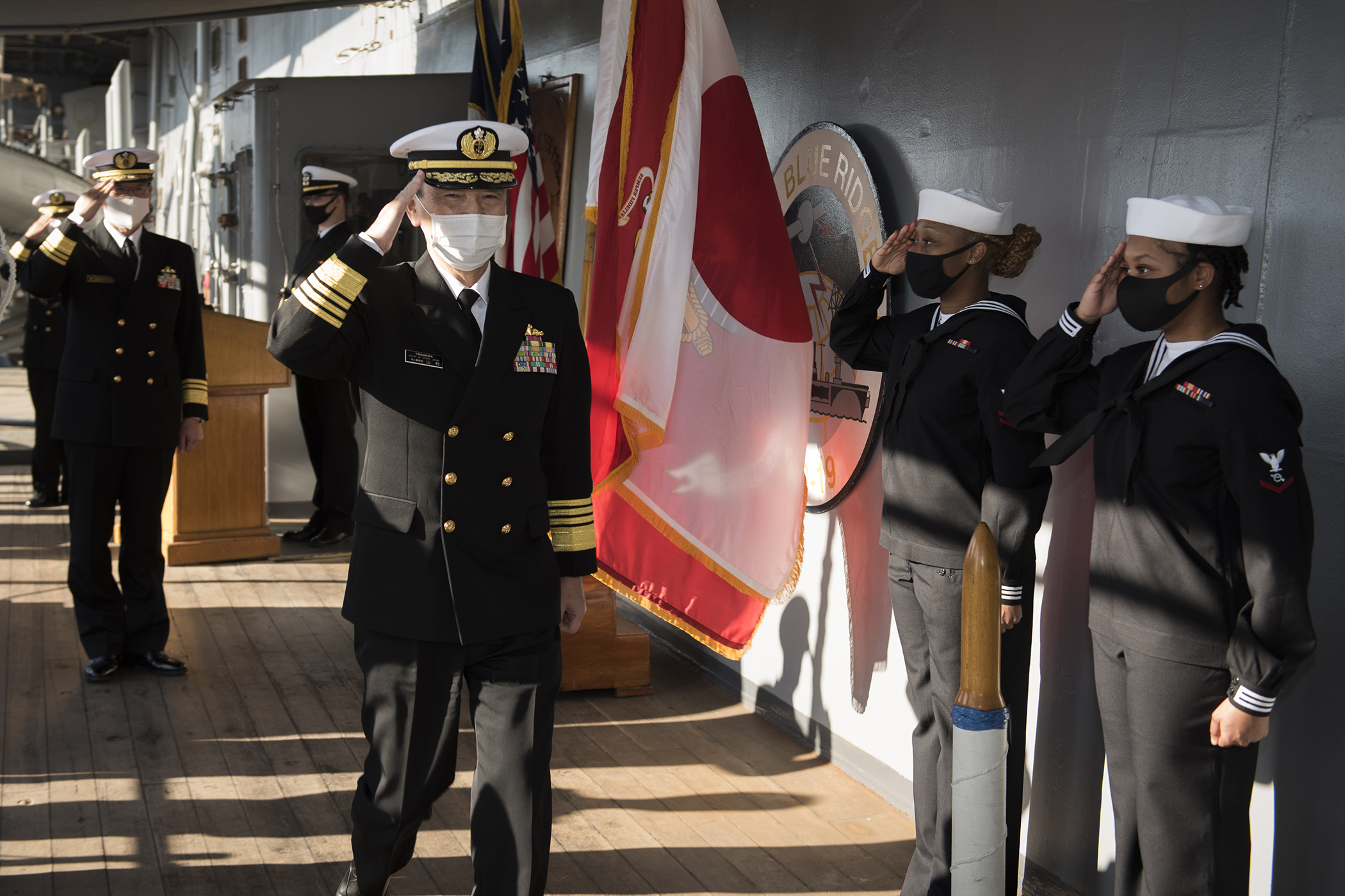 Commander, U.S. 7th Fleet, JMSDF Leadership Meet to Discuss Continued ...