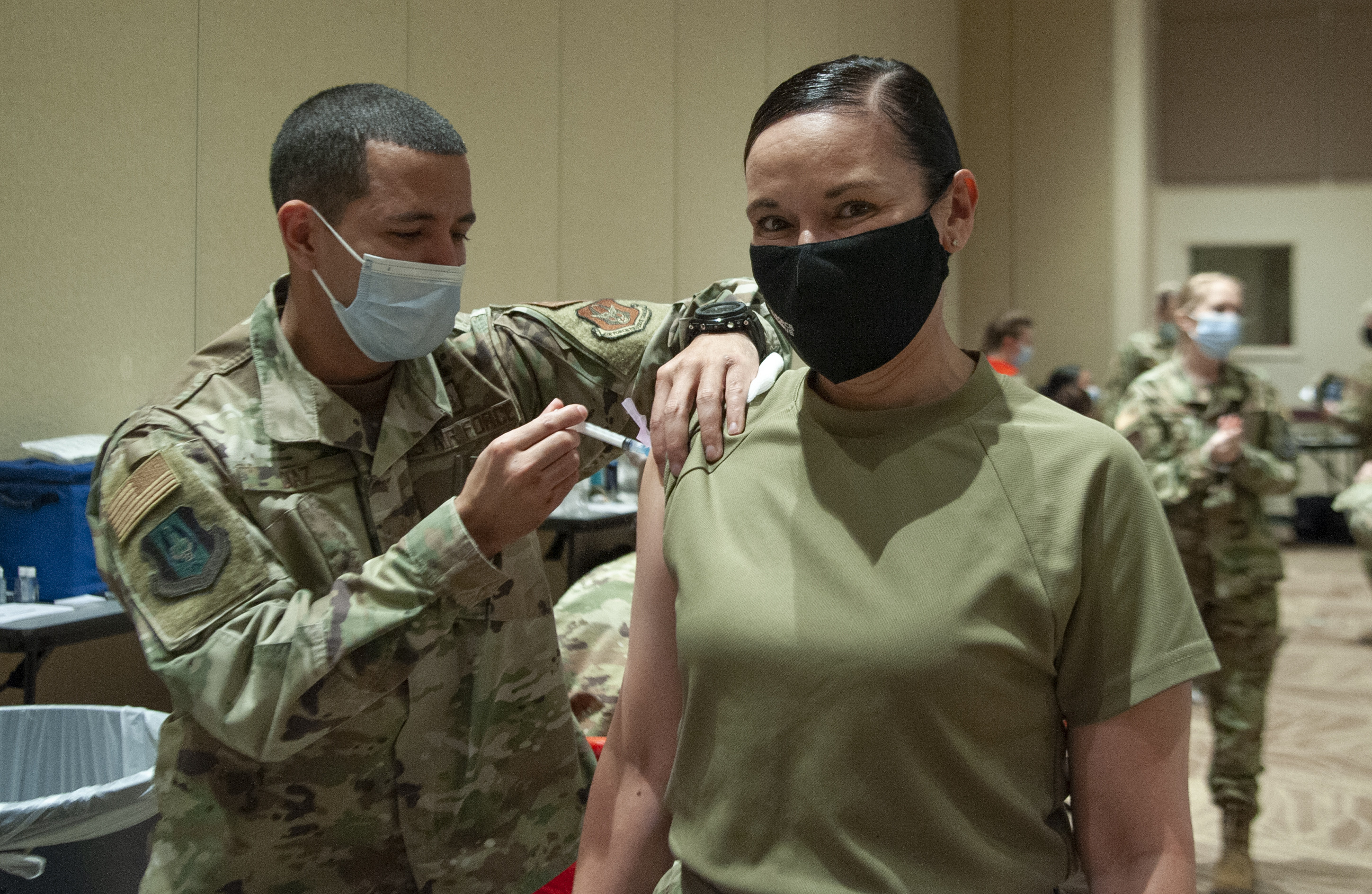 Air Reserve Personnel Center receives first doses of COVID-19 vaccine > Air Reserve Personnel ...