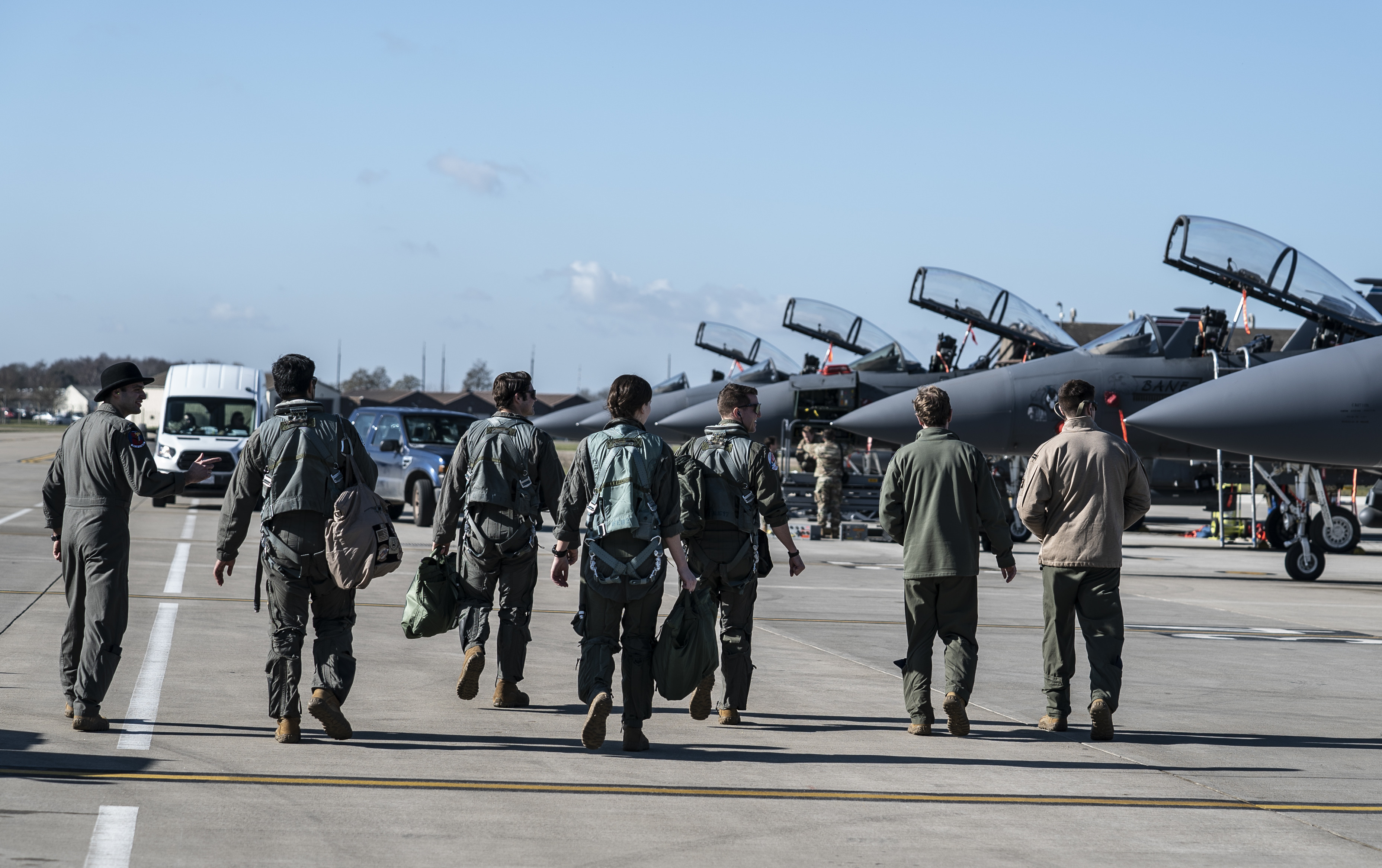 48th FW Airmen fly with the eagles > Royal Air Force Lakenheath ...
