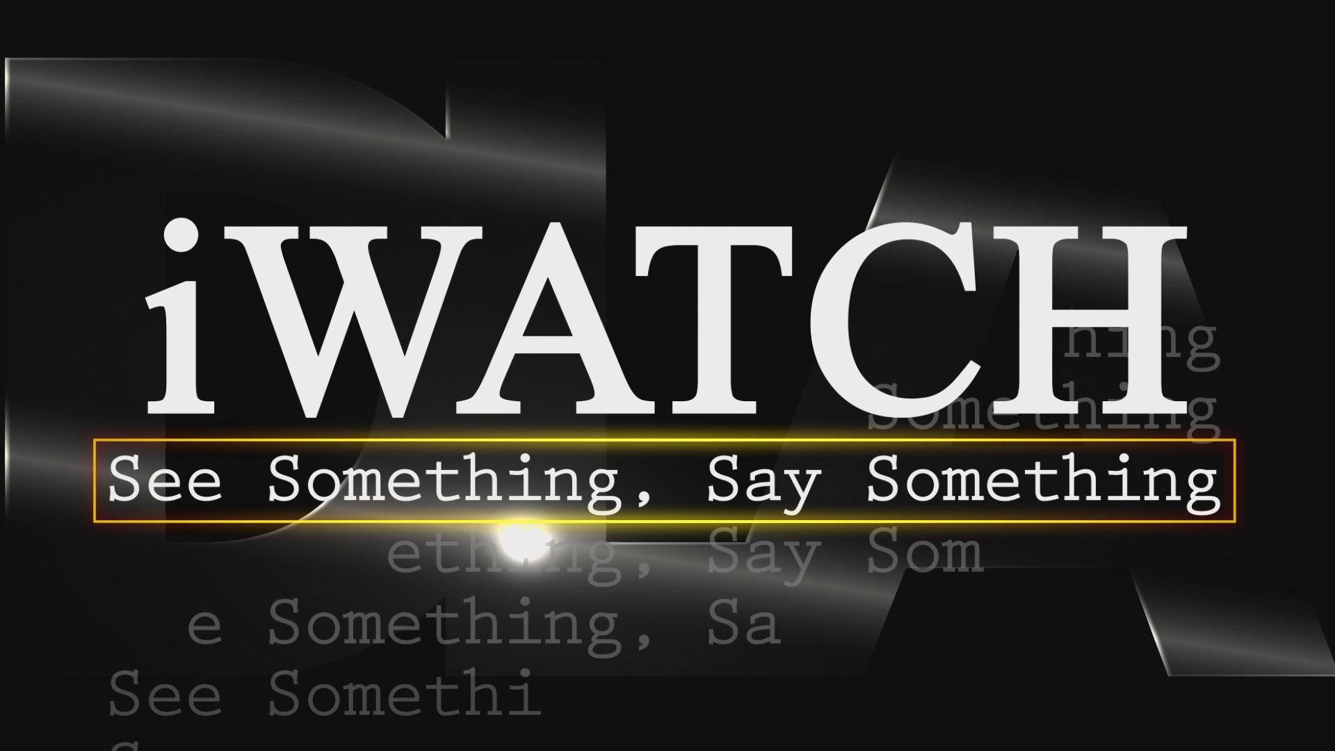 Security awareness: iWATCH
