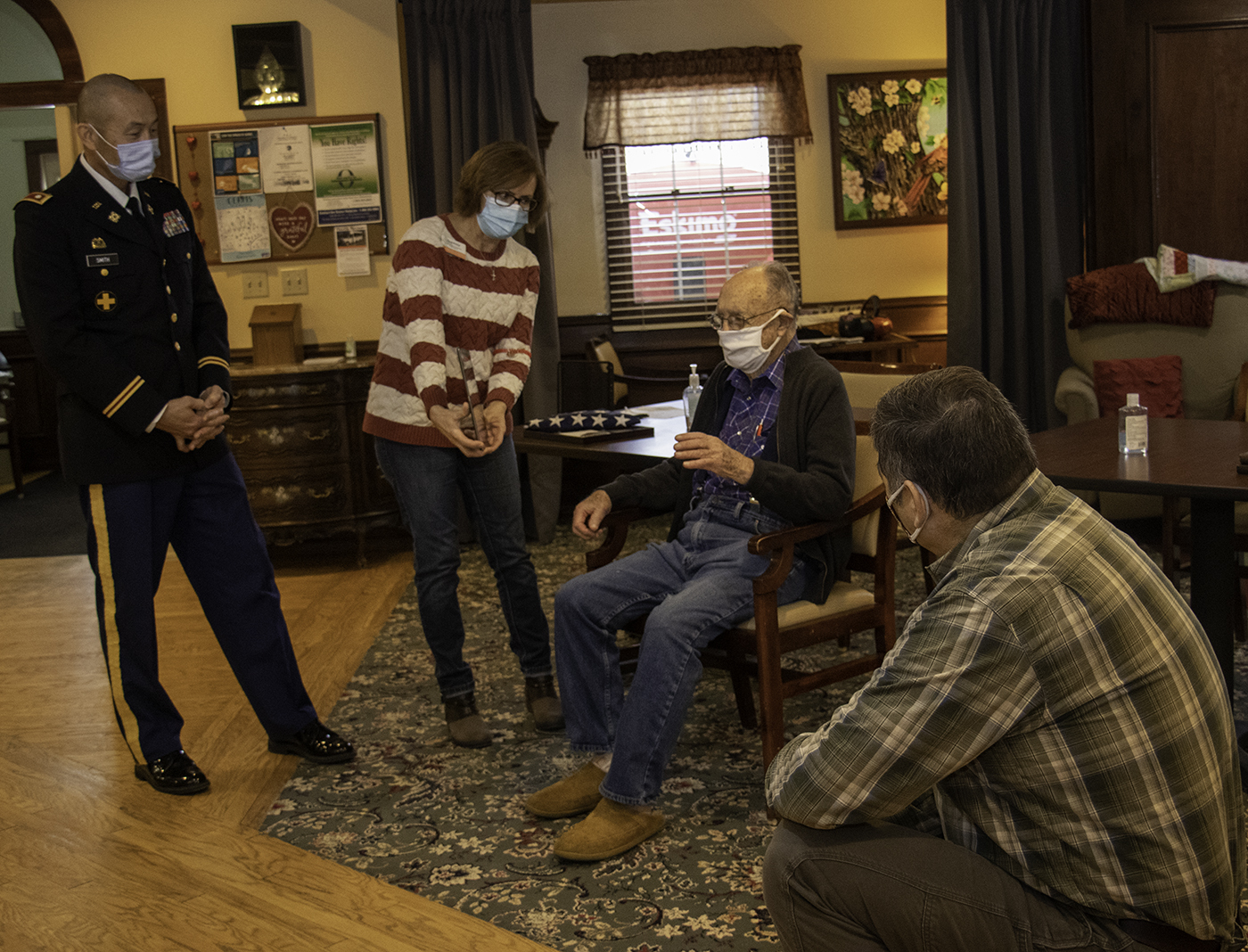 World War II Veteran Celebrates 97th Birthday With Help From ILARNG ...