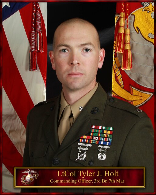 Lieutenant Colonel Tyler J. Holt > 1st Marine Division > Leaders