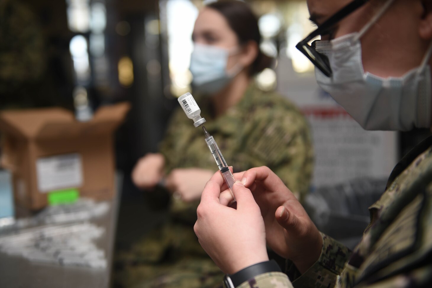 U.S. Navy Accelerates Progress in Providing Vaccinations for Sailors ...