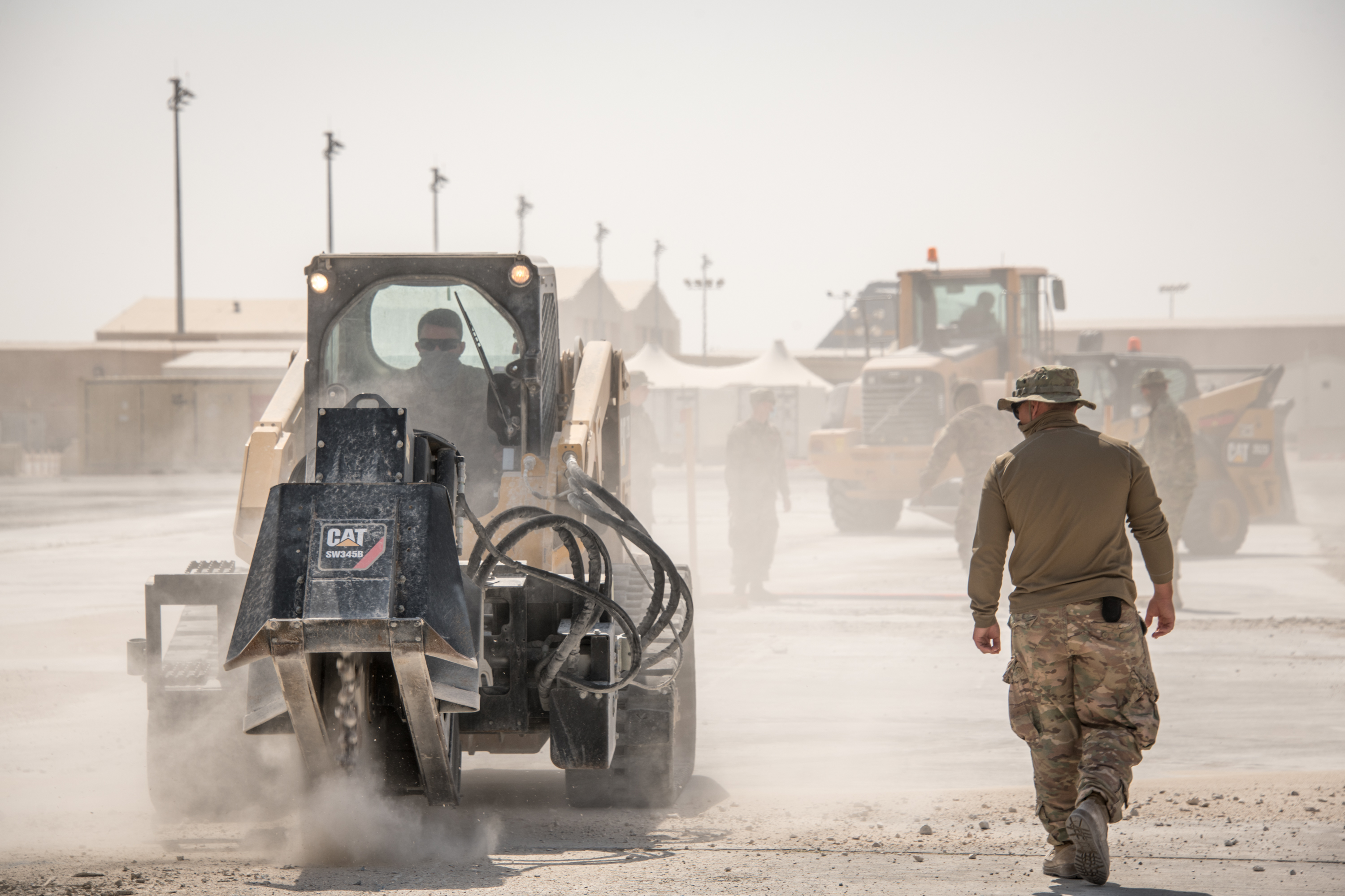 379th ECES performs rapid airfield damage repair during AFCENT capstone ...