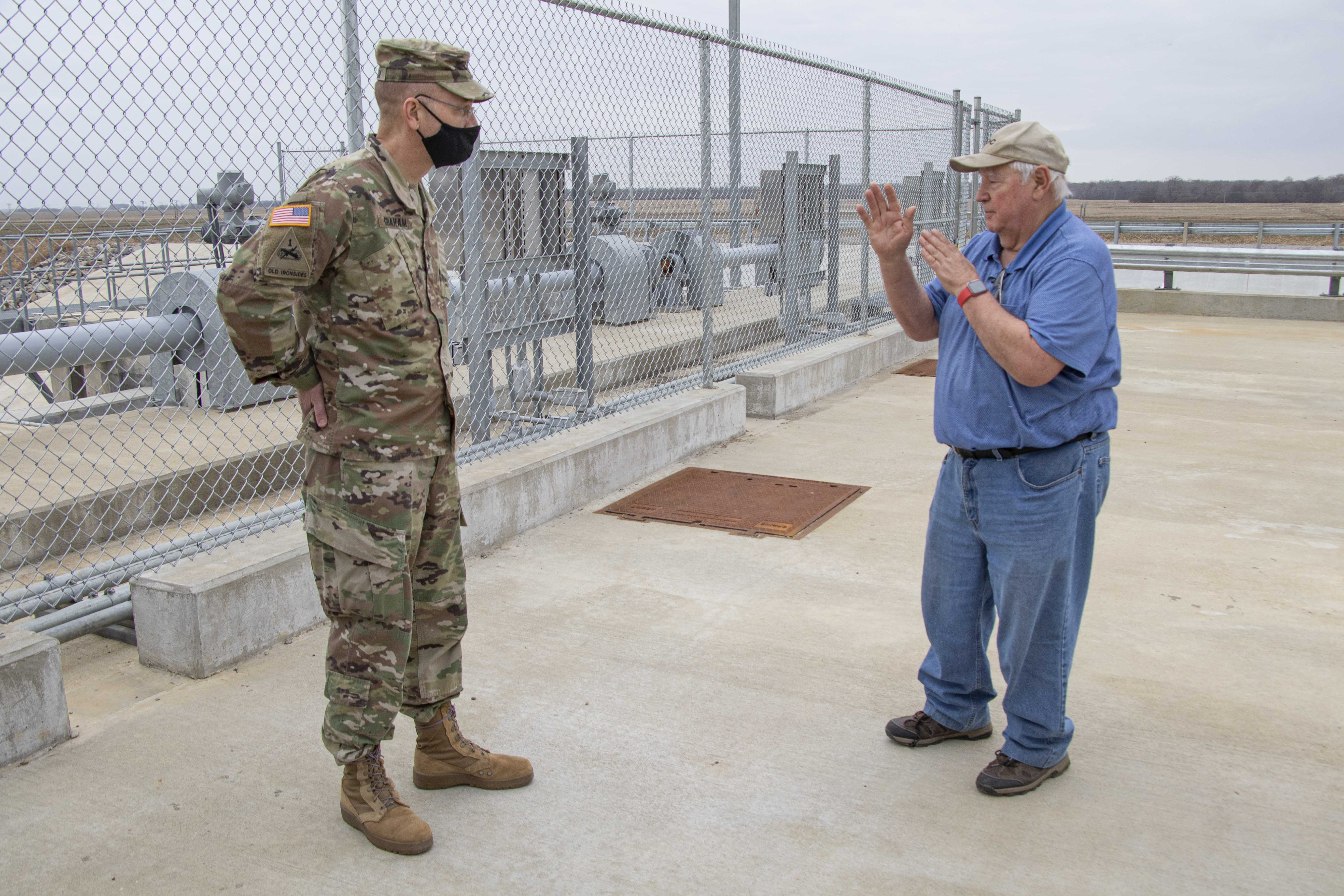 Maj. Gen. Graham visits notable Memphis District Grand Prairie Project ...