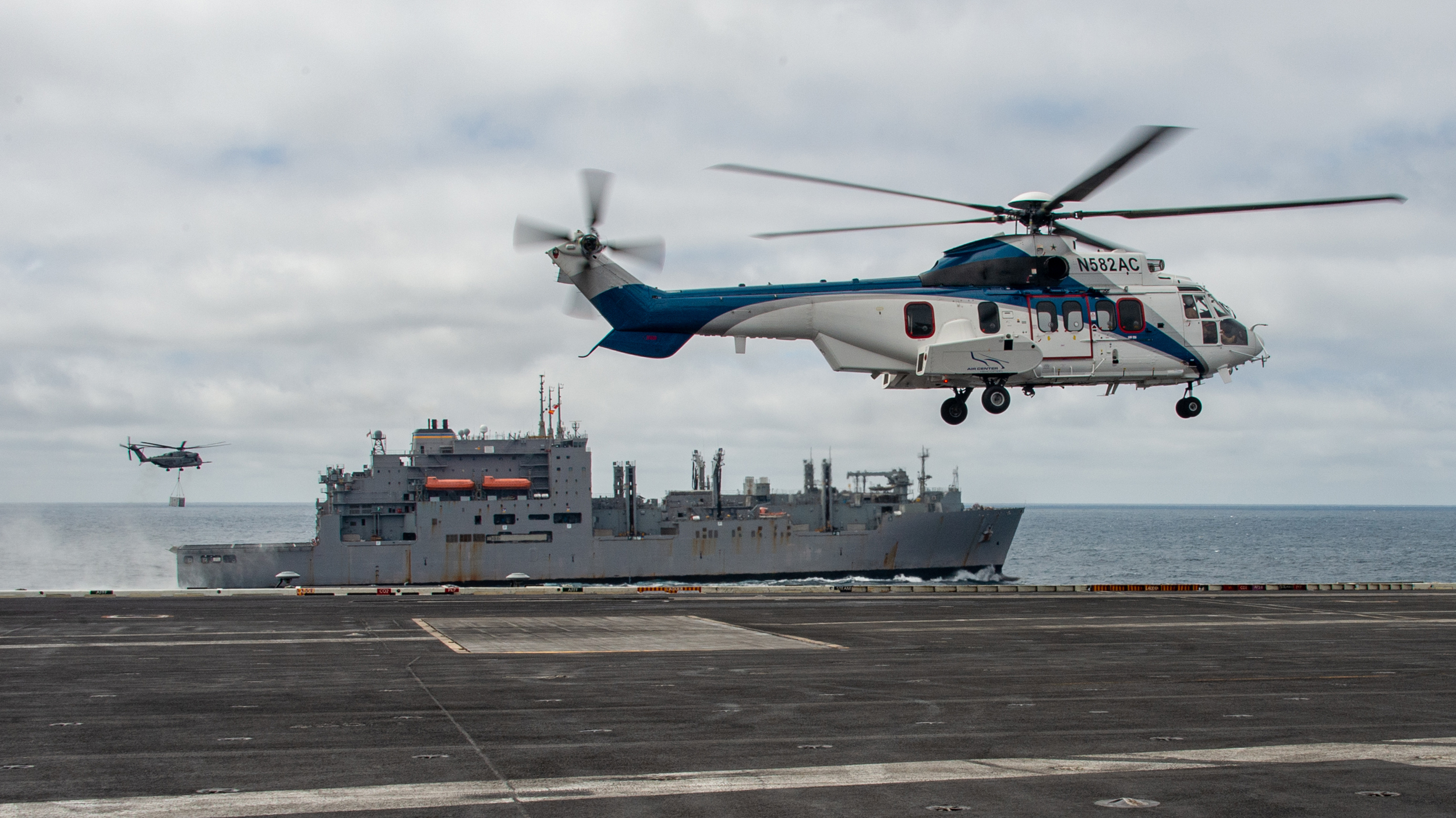 Vinson VERTREP a First in Preparing for at-sea F-35 Support