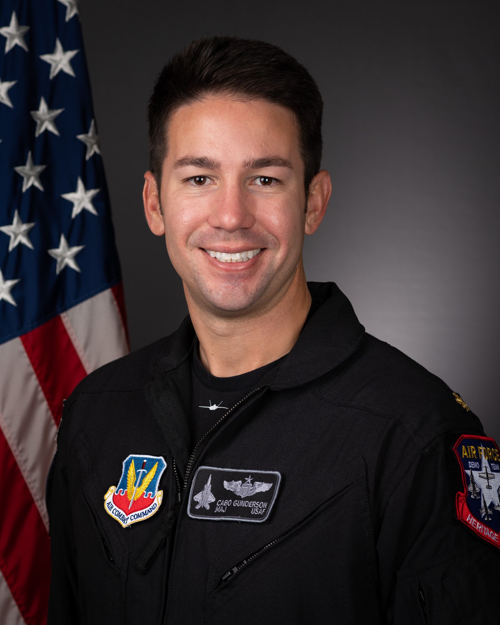 Maj. Joshua "Cabo" Gunderson > Air Force > Biography Display