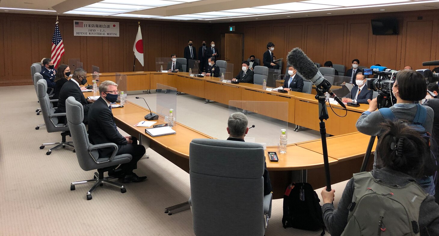 U.S., Japanese Leaders Agree Chinese Behavior Endangers Peace > U.S ...
