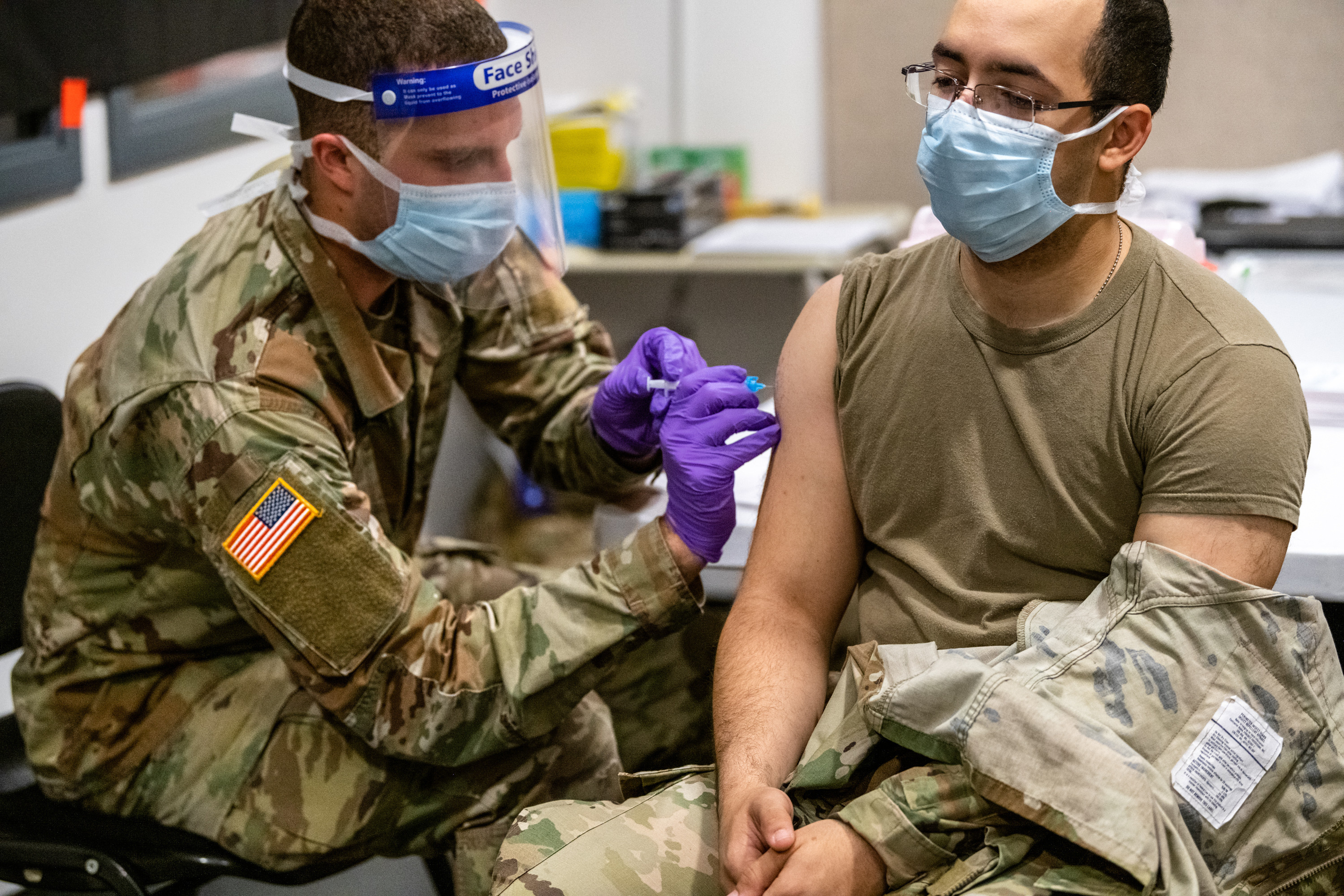 64th AEG provides vaccination support to FEMA in Michigan > Air Force ...
