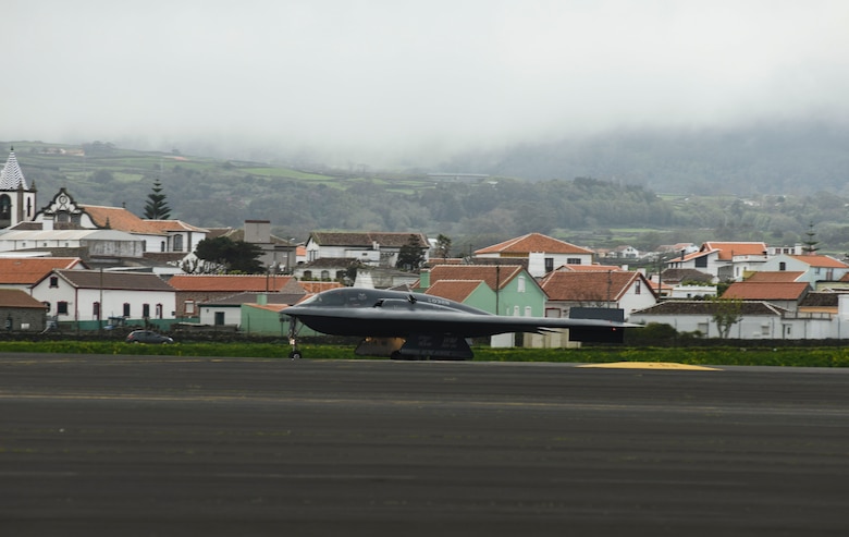 B-2s land at Lajes Field to join BTF mission > Air University (AU ...