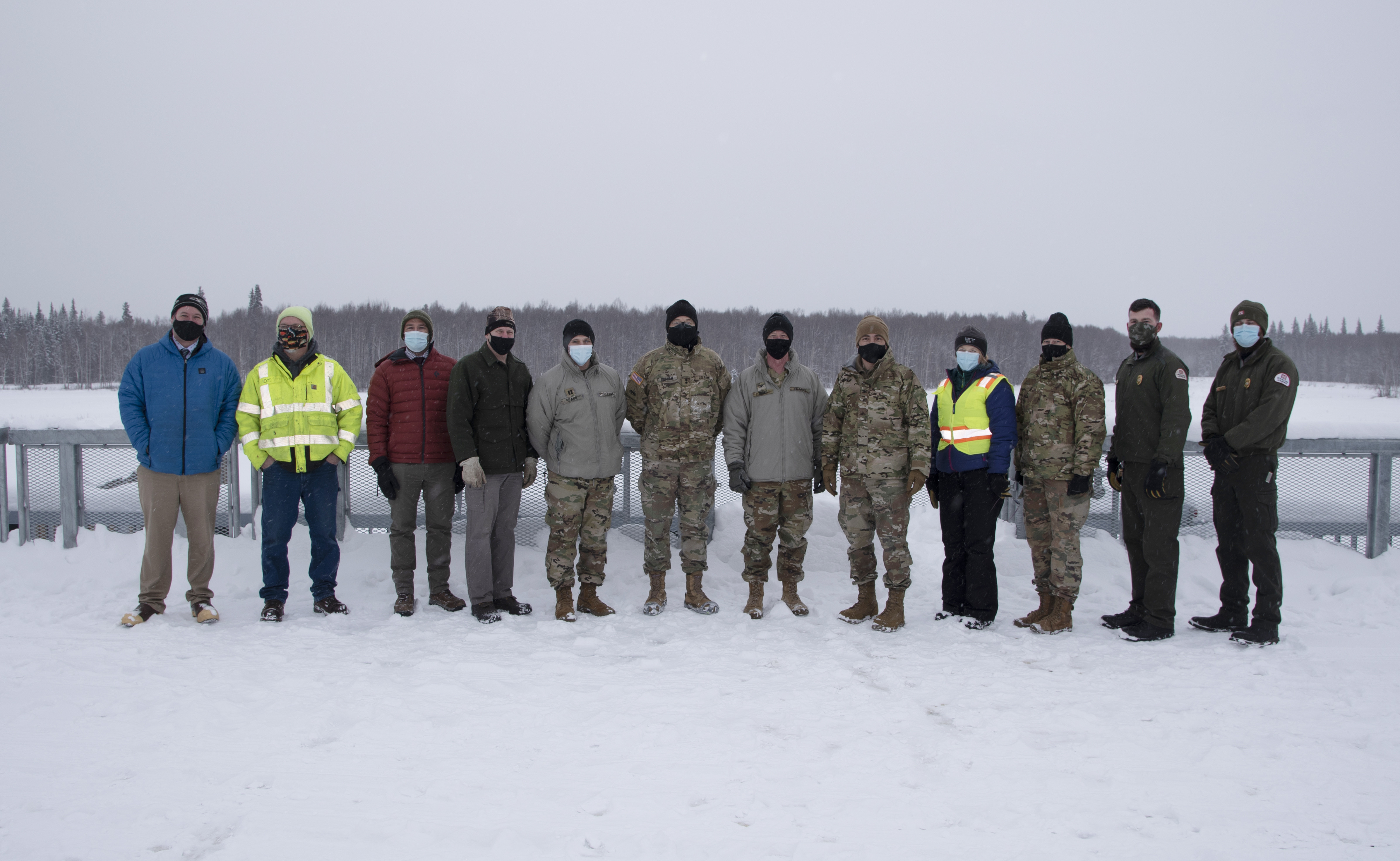 General visits northernmost USACE-run flood control project