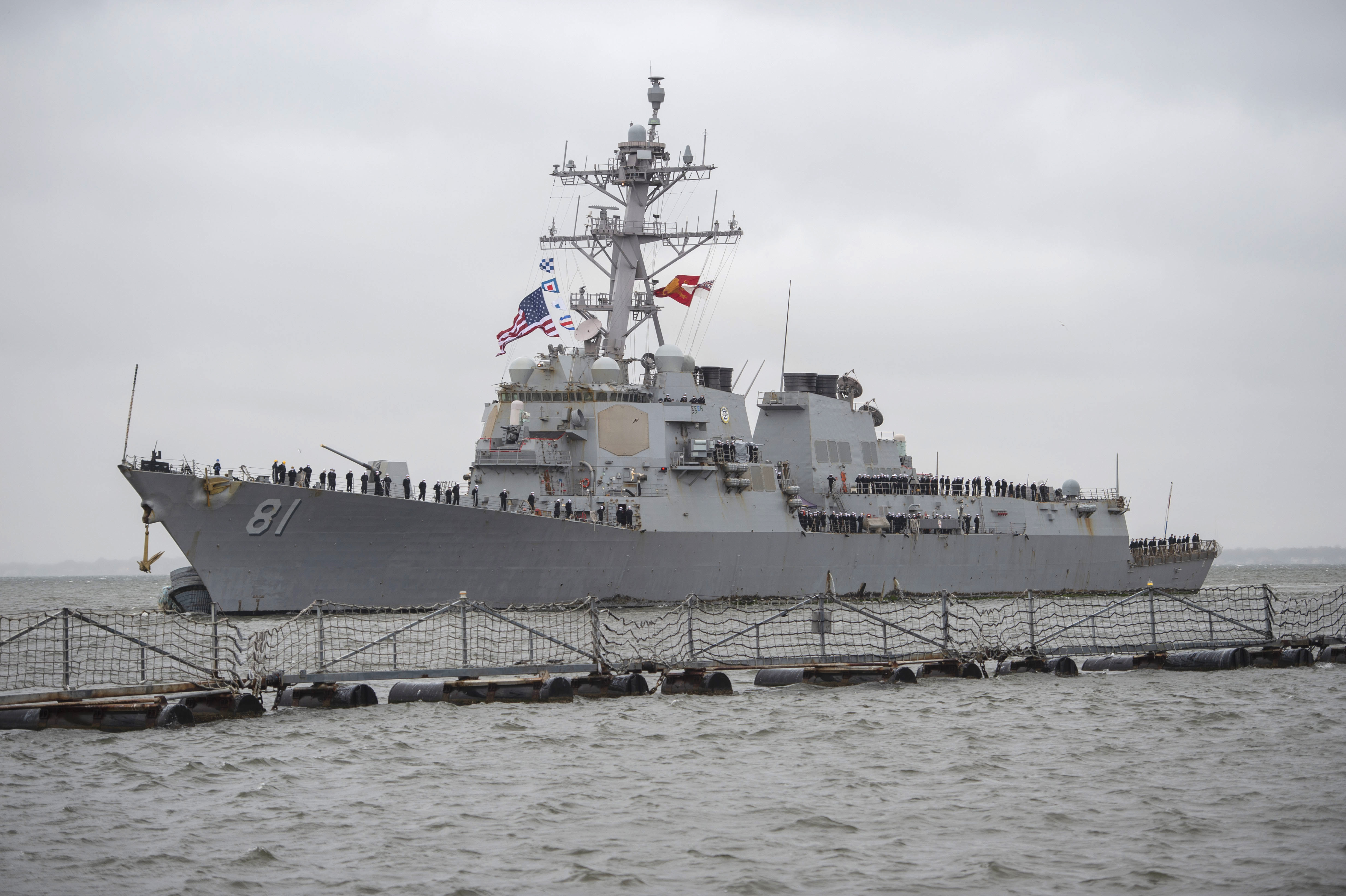 Winston S. Churchill Returns to Homeport after 9-month Deployment ...