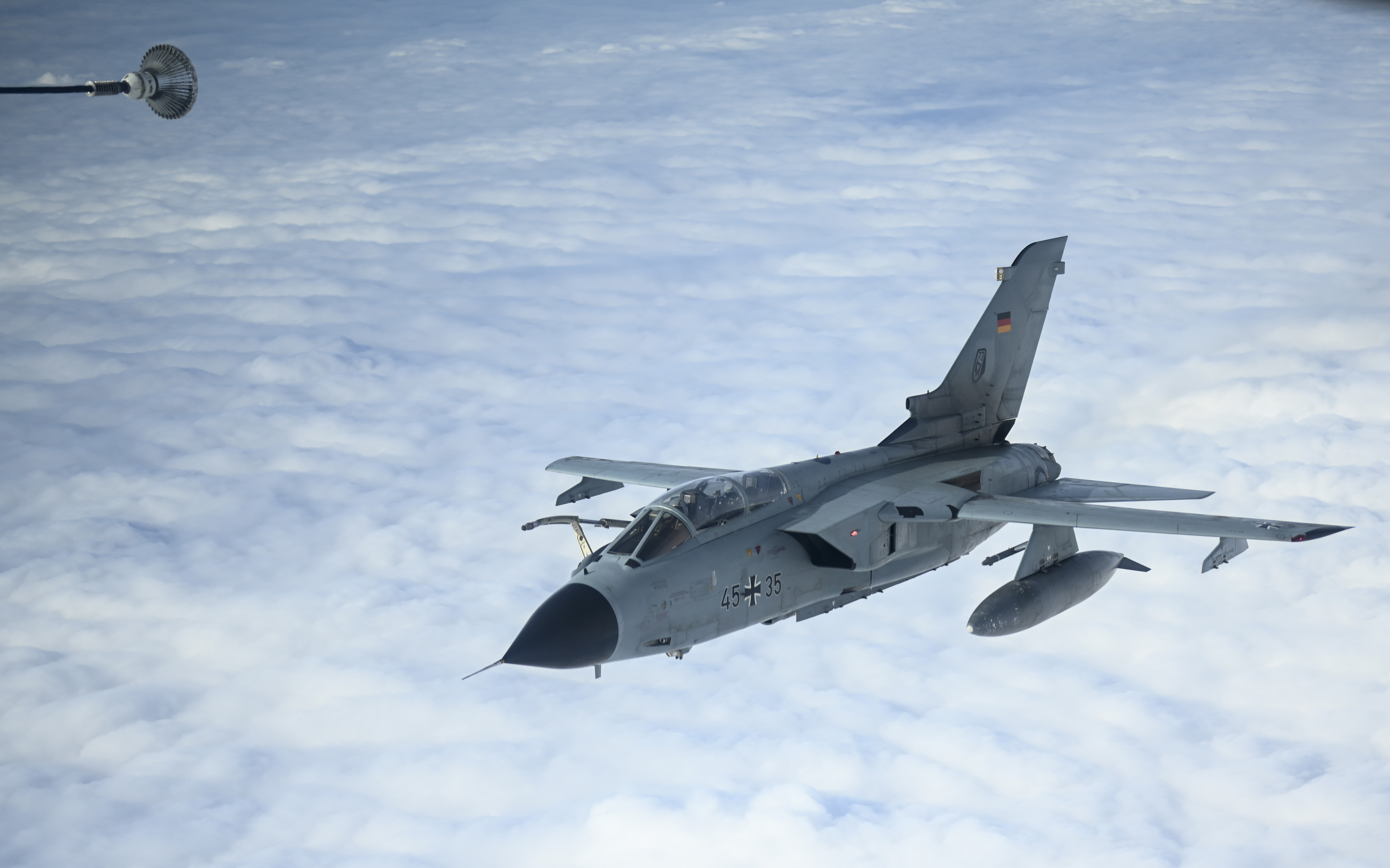 100th ARW supports German fighter jets during exercise Baltic Trident ...