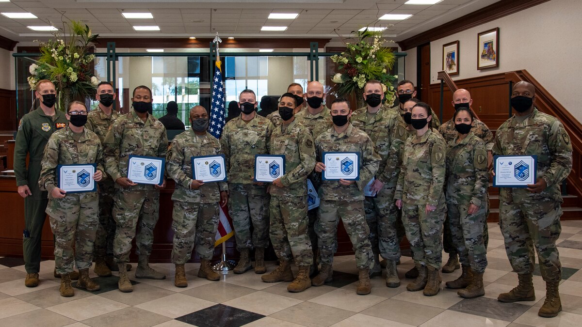 Team MacDill recognizes newest Senior Master Sergeants > MacDill Air ...