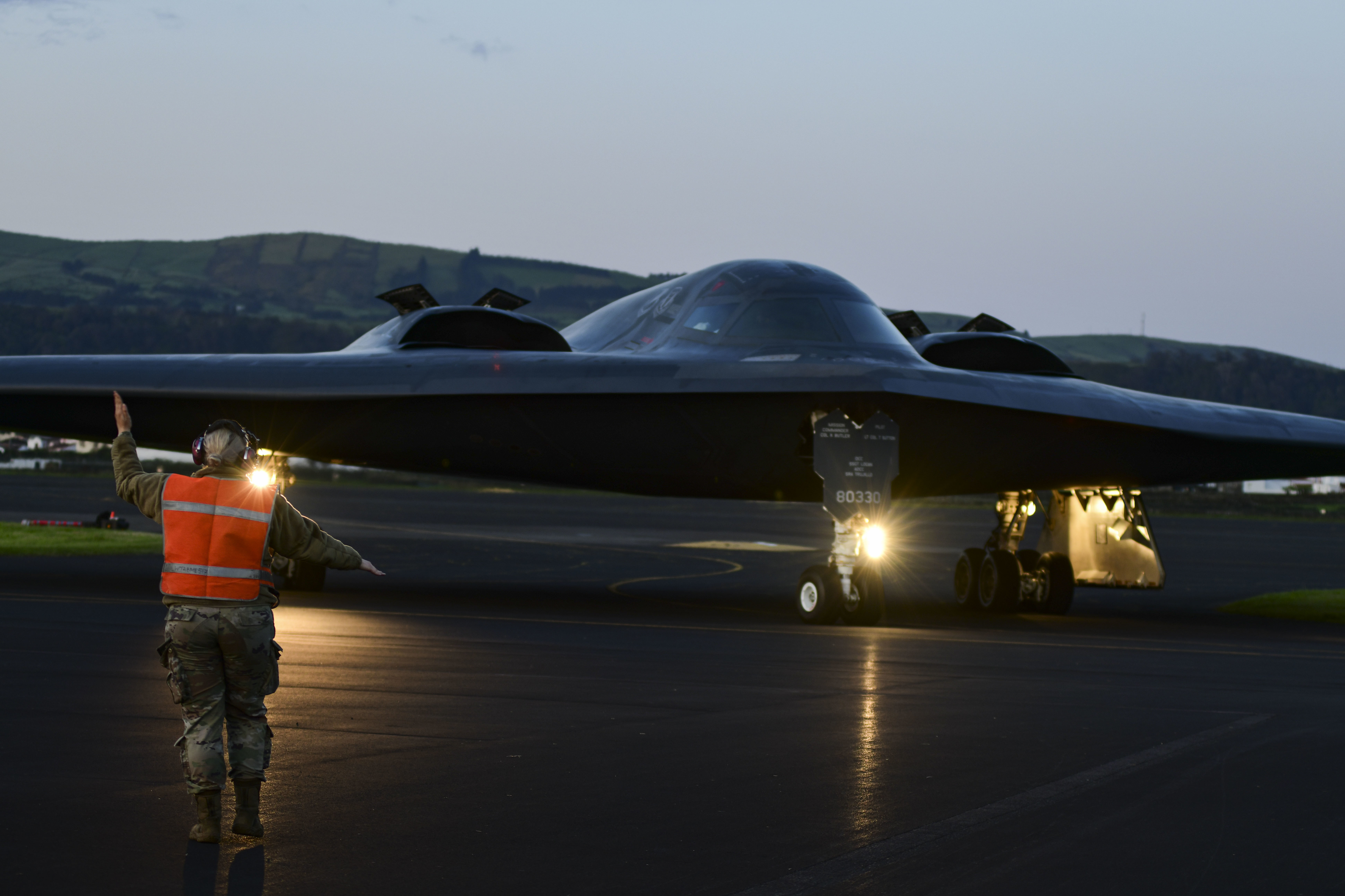 B-2s depart Lajes Field for final BTF Europe integration mission
