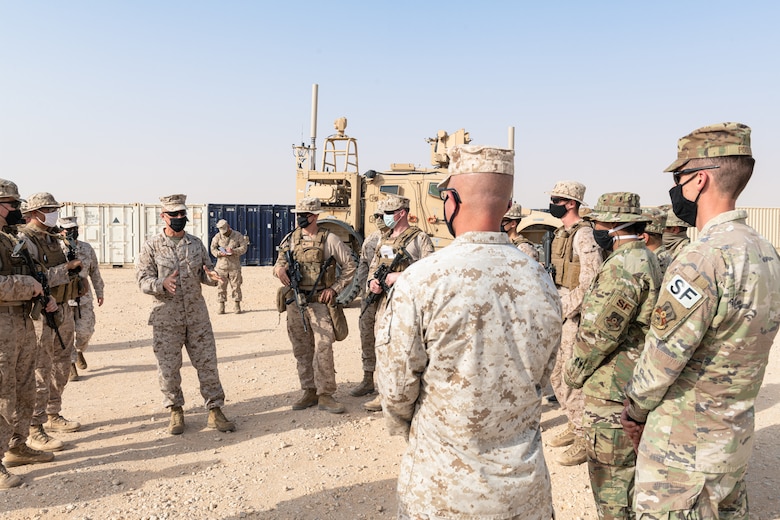 MARCENT Commander visits PSAB > U.S. Air Forces Central > 378th Air ...