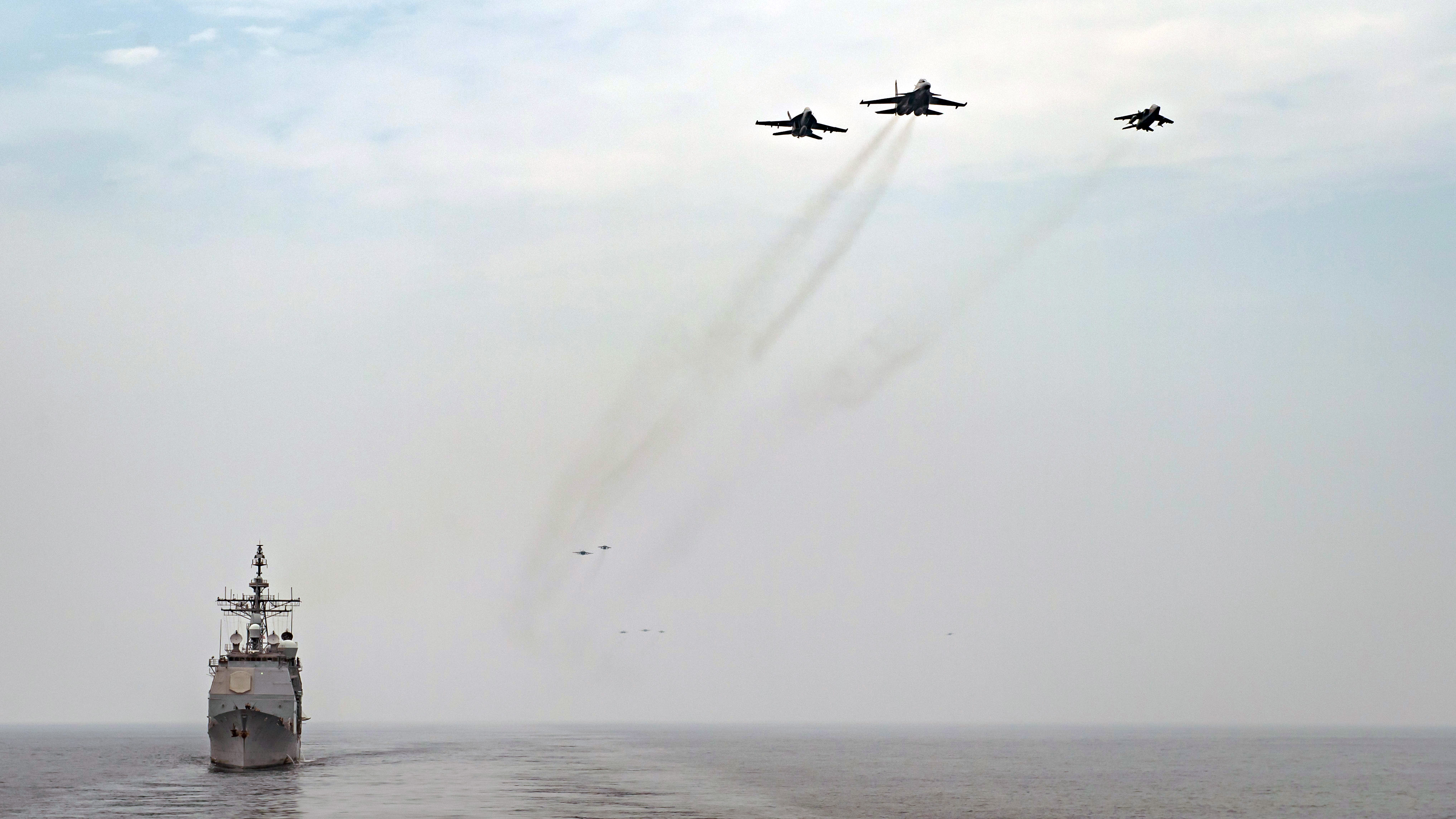 Theodore Roosevelt Carrier Strike Group Conducts Joint Force Maritime Exercise with India ...