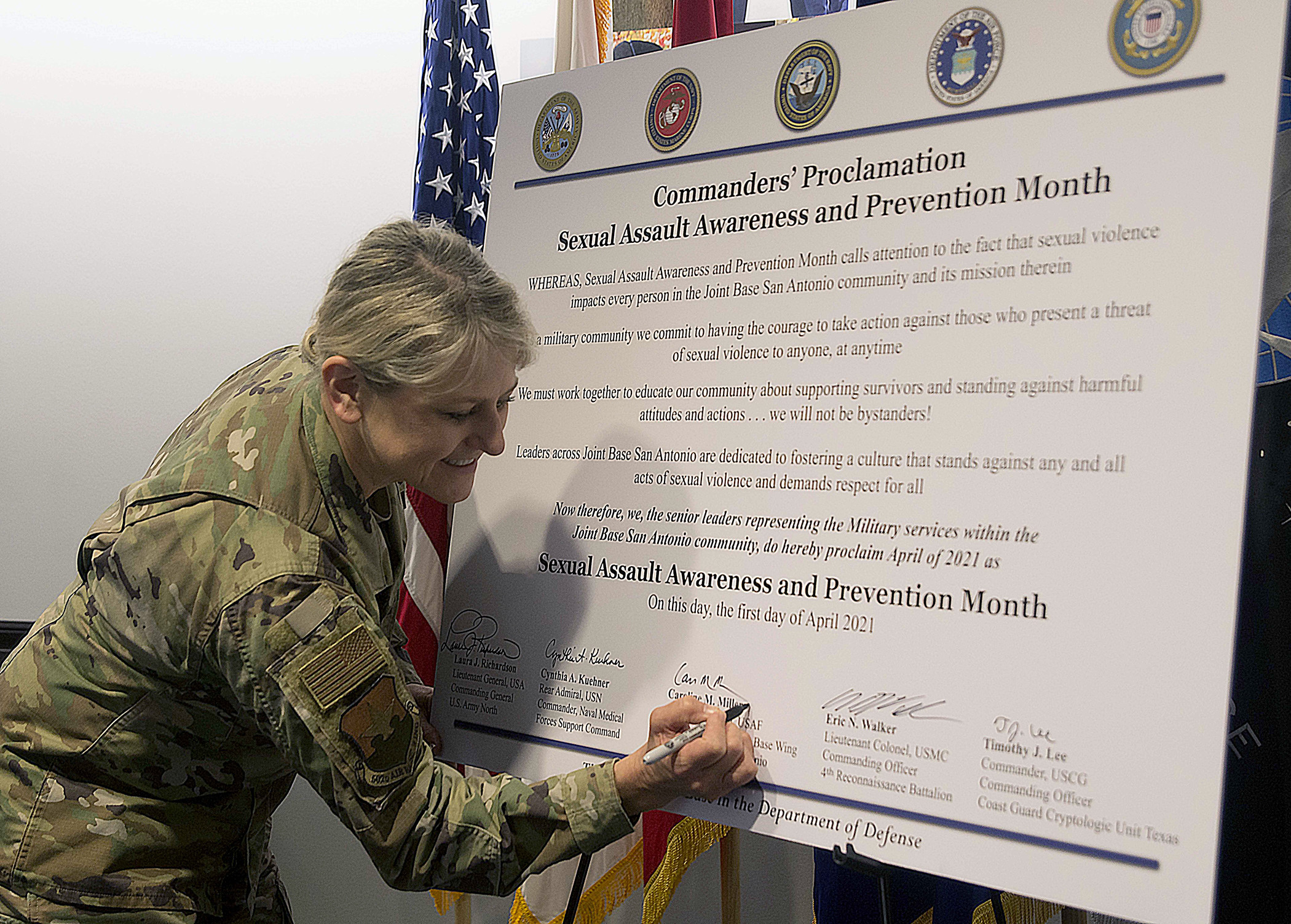 SAAPM: Ensuring positive support system for assault victims > Joint ...