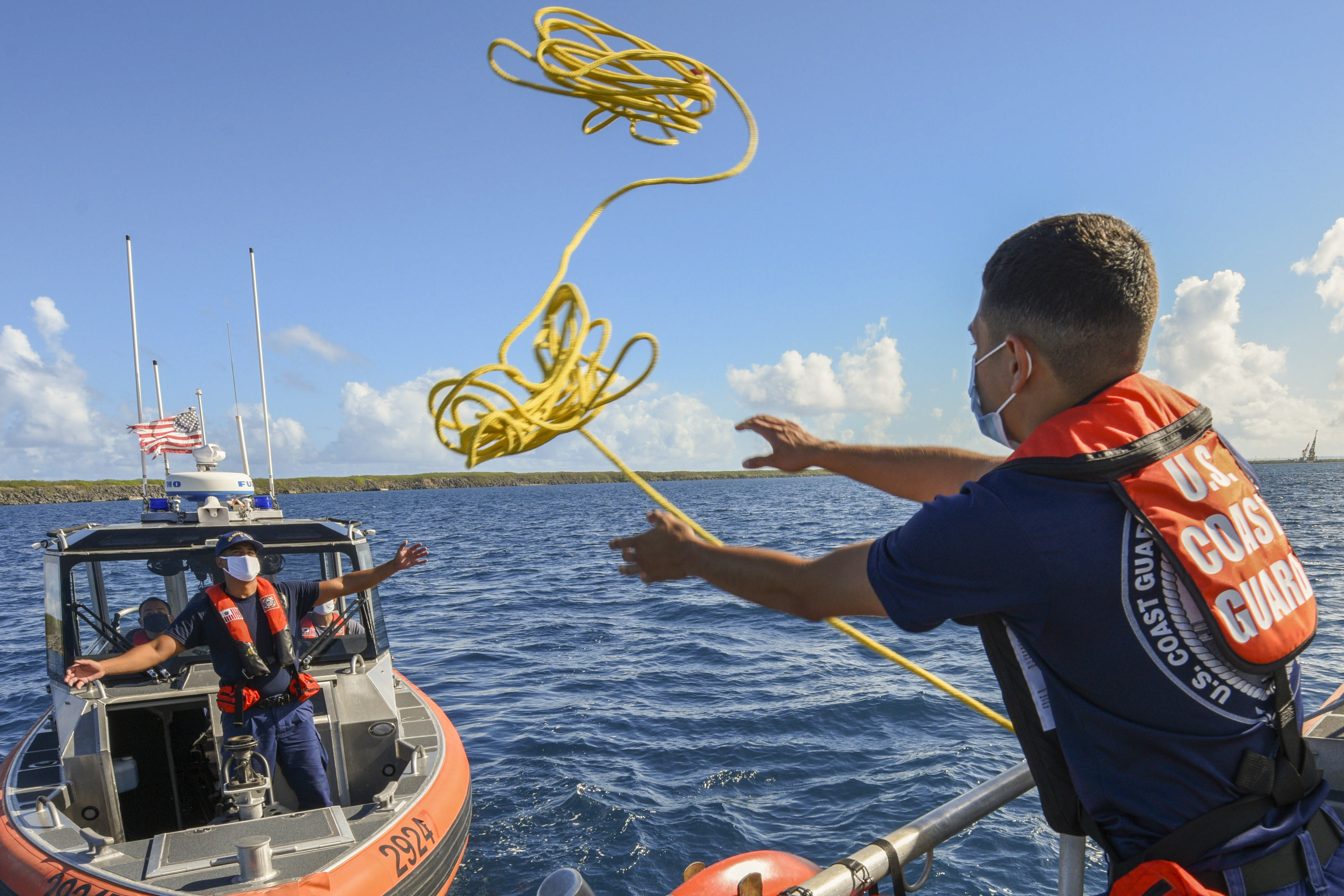 Catching a Line | U.S. Department of War