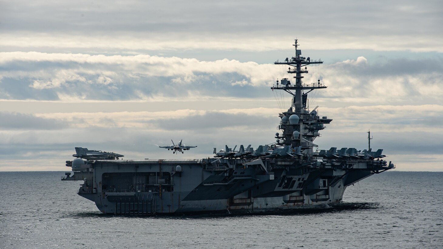 U.S. Theodore Roosevelt Carrier Strike Group Begins Exercise Northern ...