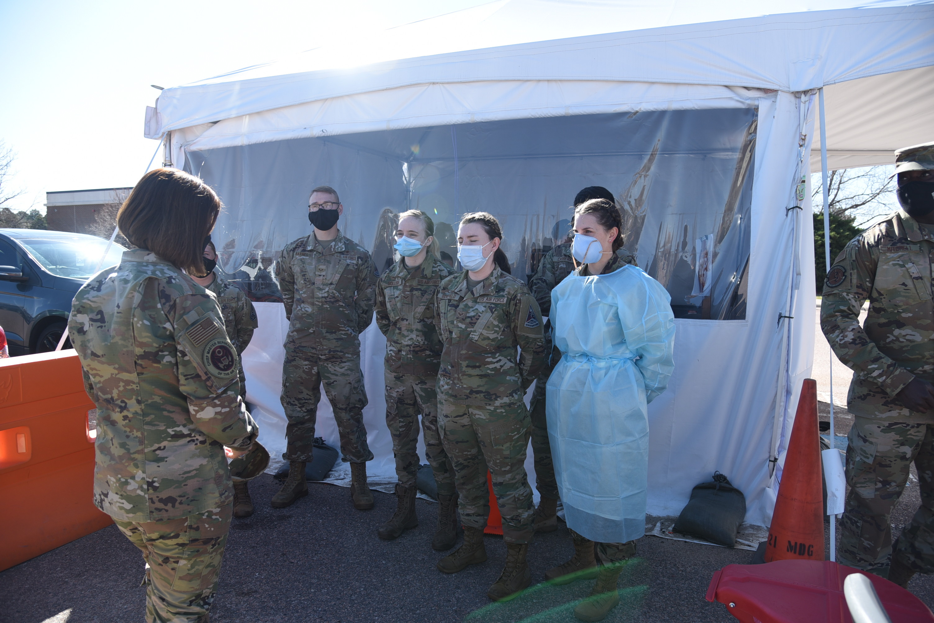 Chief Master Sergeant of the Air Force tours Peterson AFB > Peterson ...