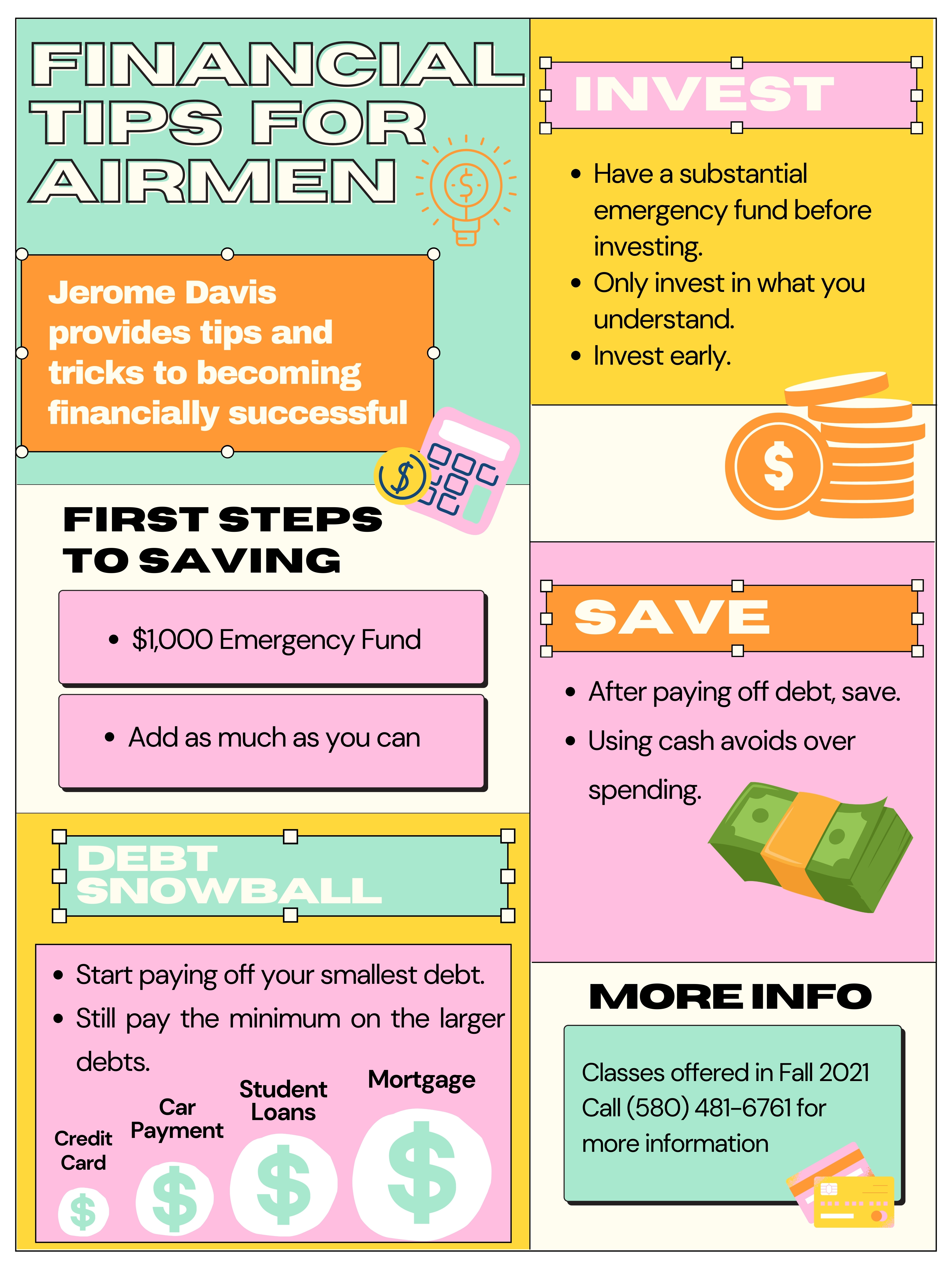 The A&FRC provides financial readiness tips for Airmen > Altus Air ...