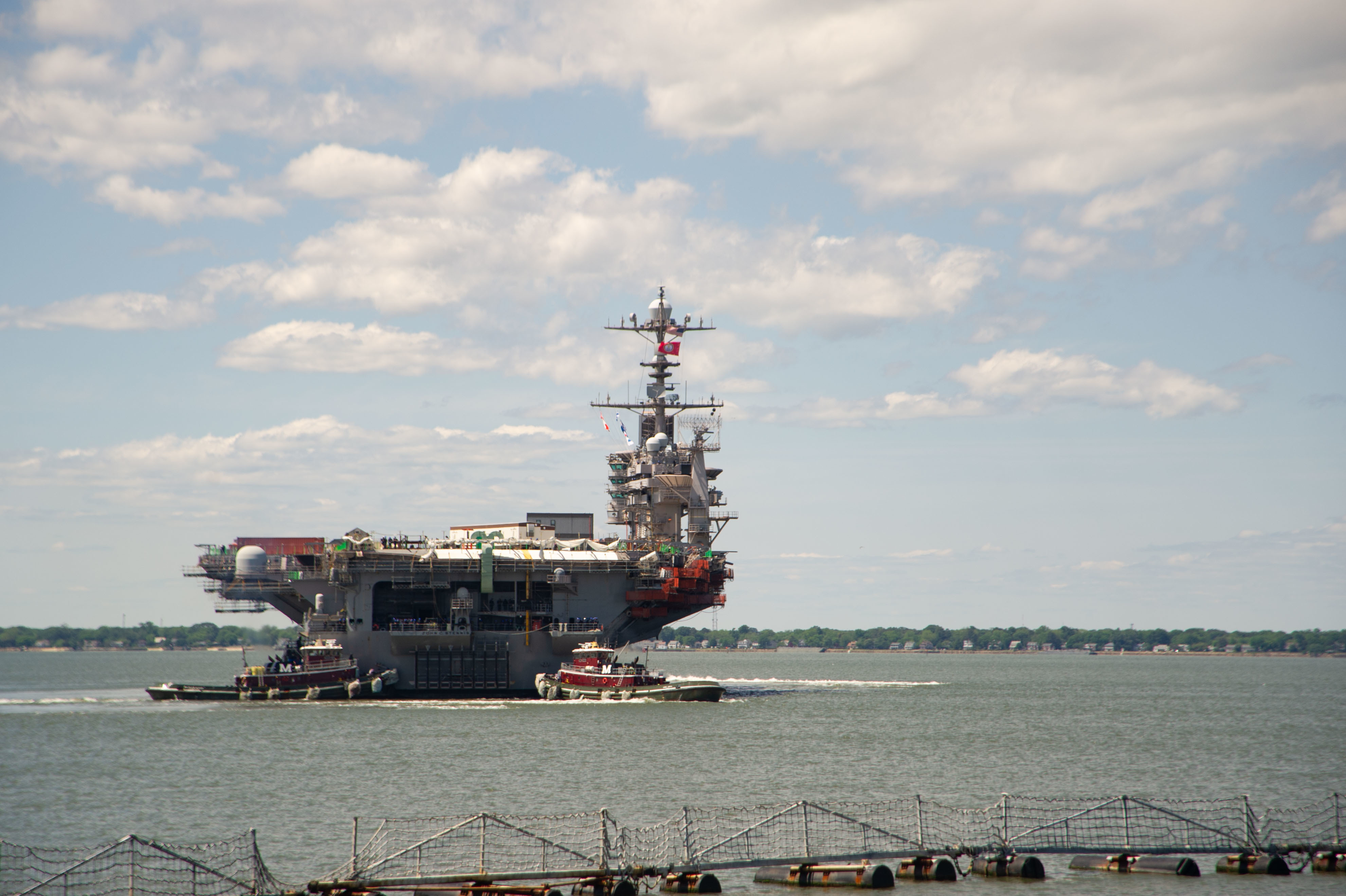 Stennis In Dry Dock