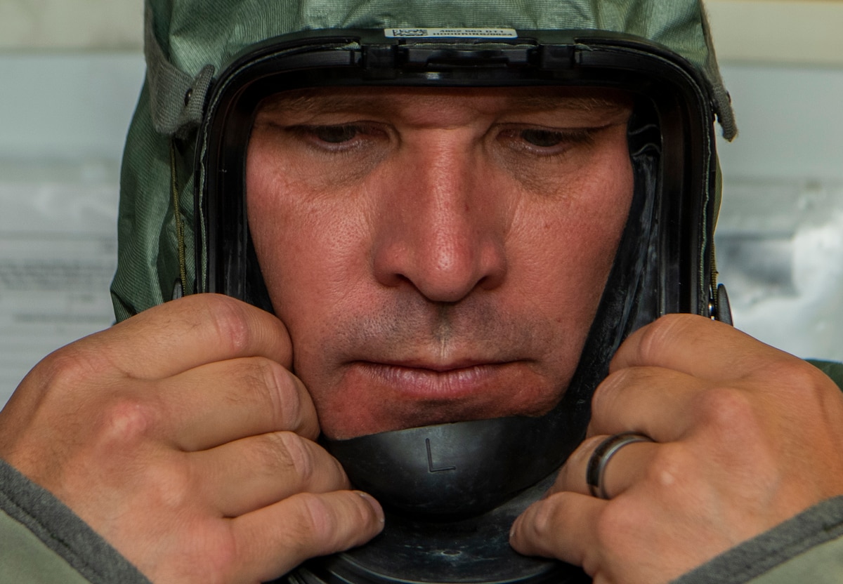 DoD tests CBRN Aircrew Protective Suit Upgrade at Nellis > Air Force ...