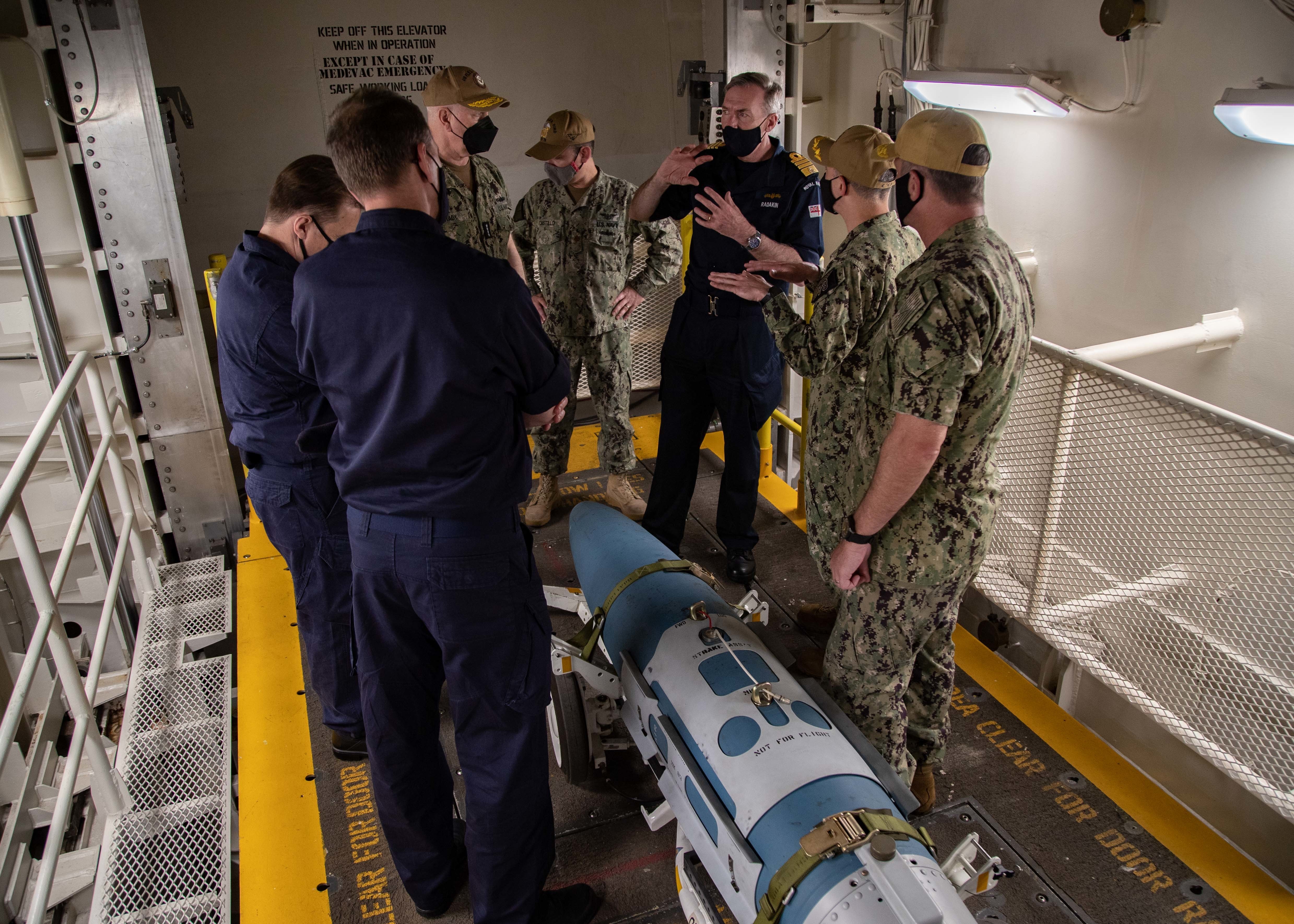 Advanced Weapons Elevators Completed Aboard USS Gerald R. Ford (CVN 78 ...