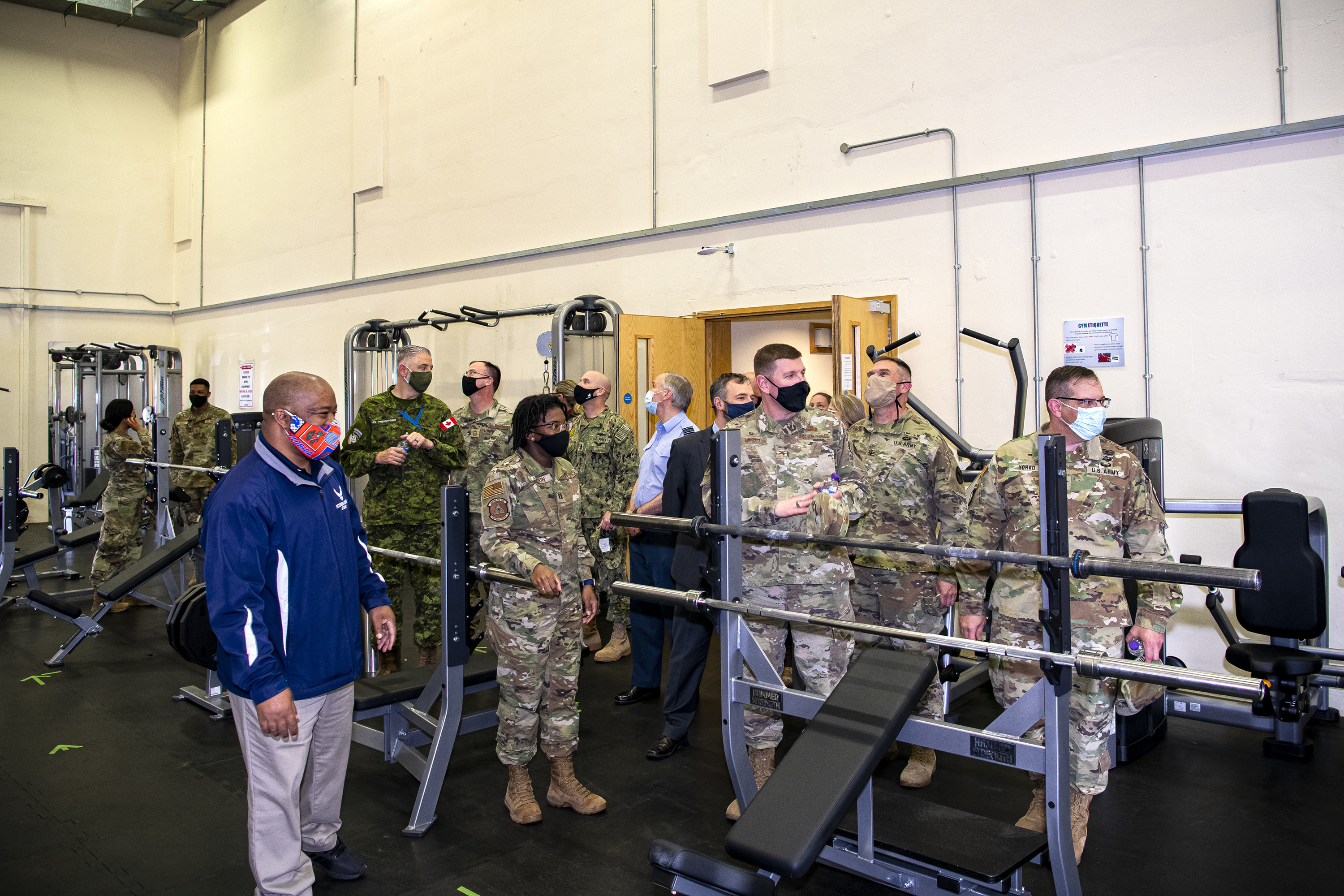 RAF Molesworth cuts ribbon on refurbished gym > Nellis Air Force Base ...
