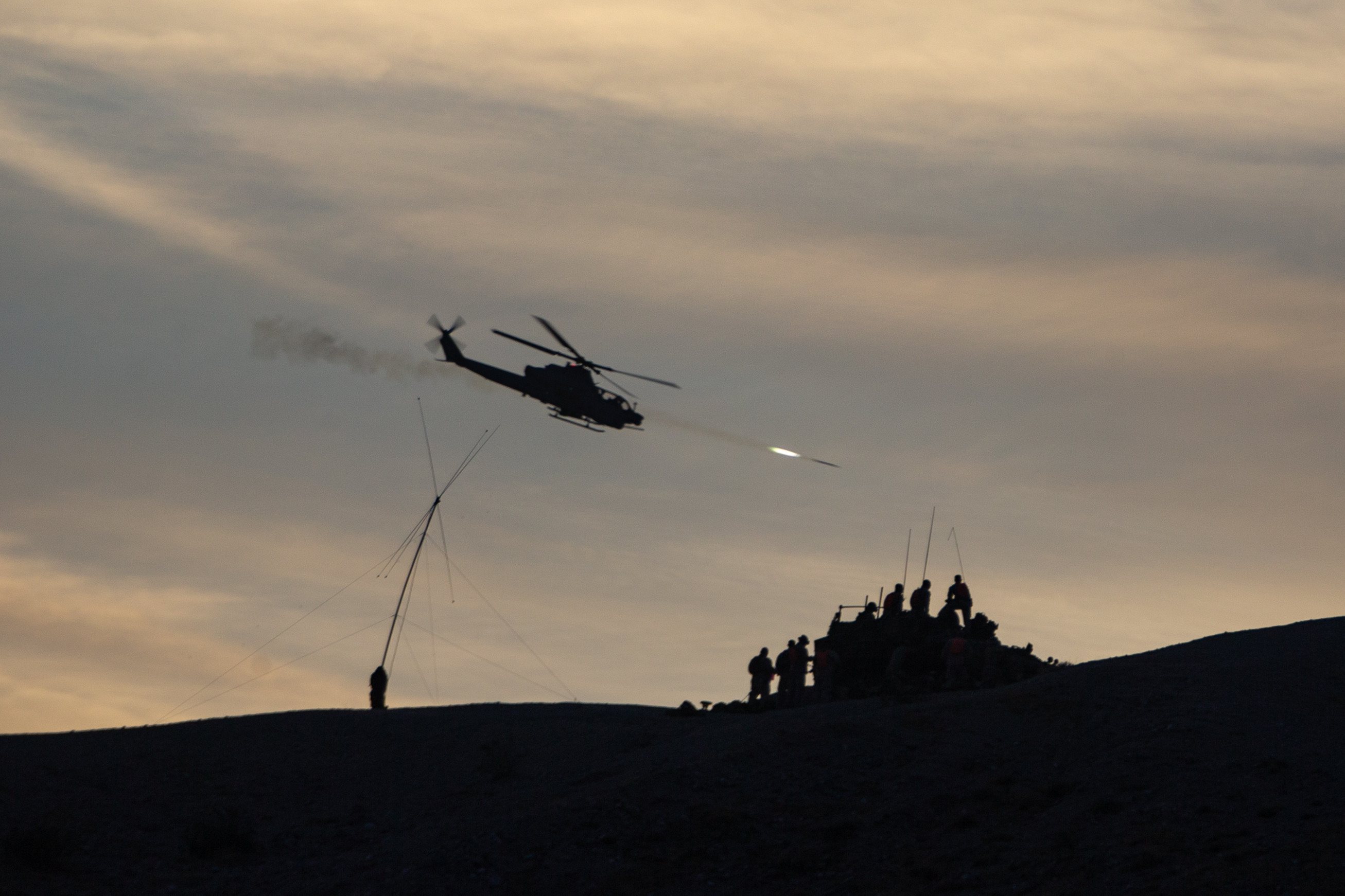 Marines call in close air support
