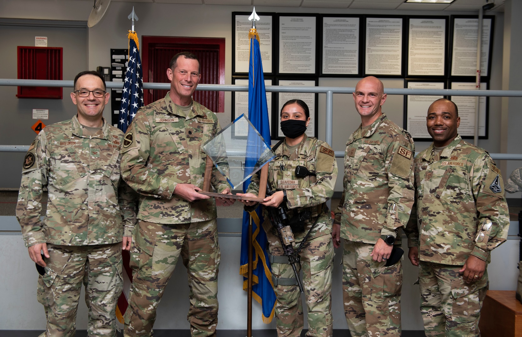21st SFS wins USSF Best Large Unit Award > Peterson and Schriever Space ...