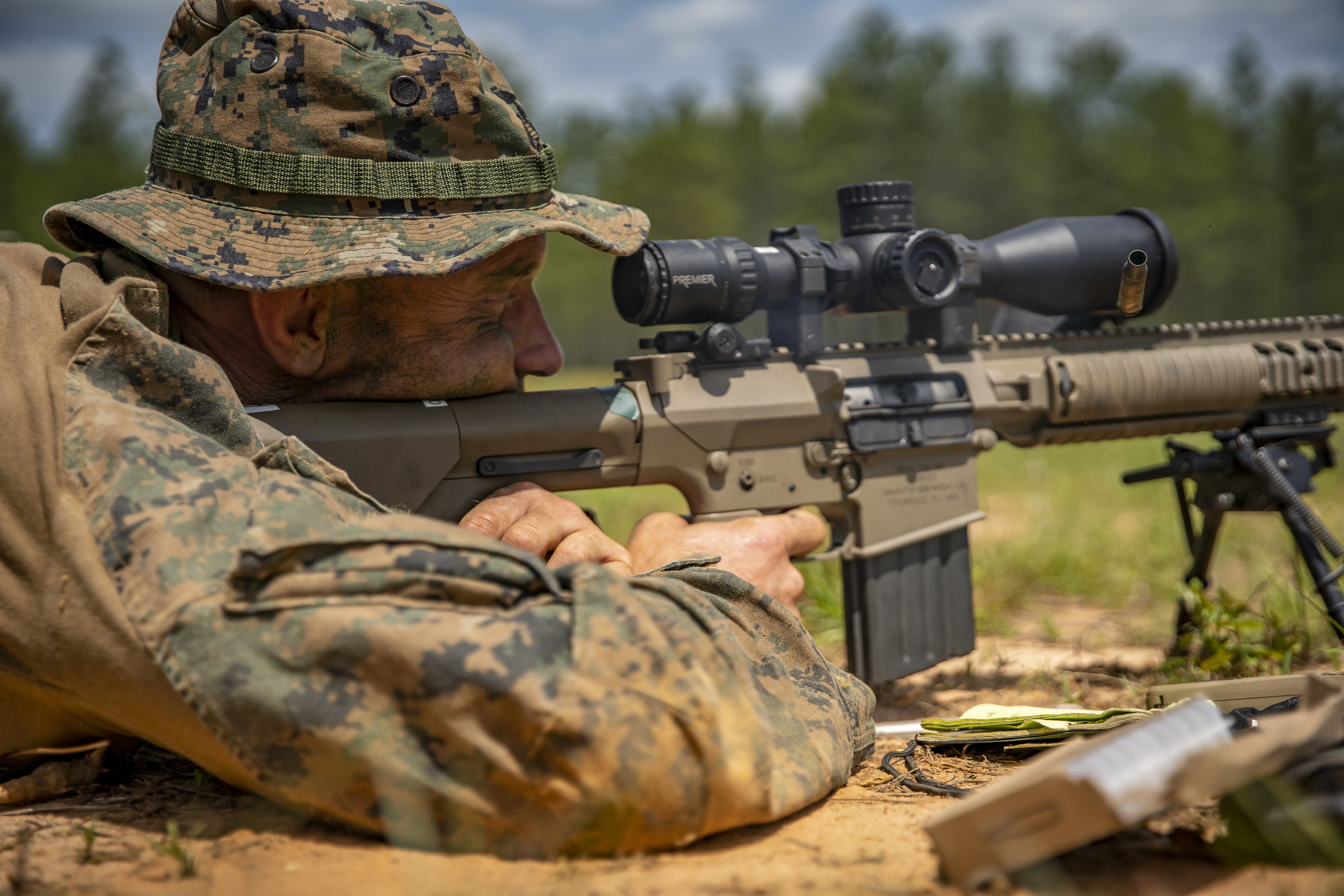 semi automatic sniper system