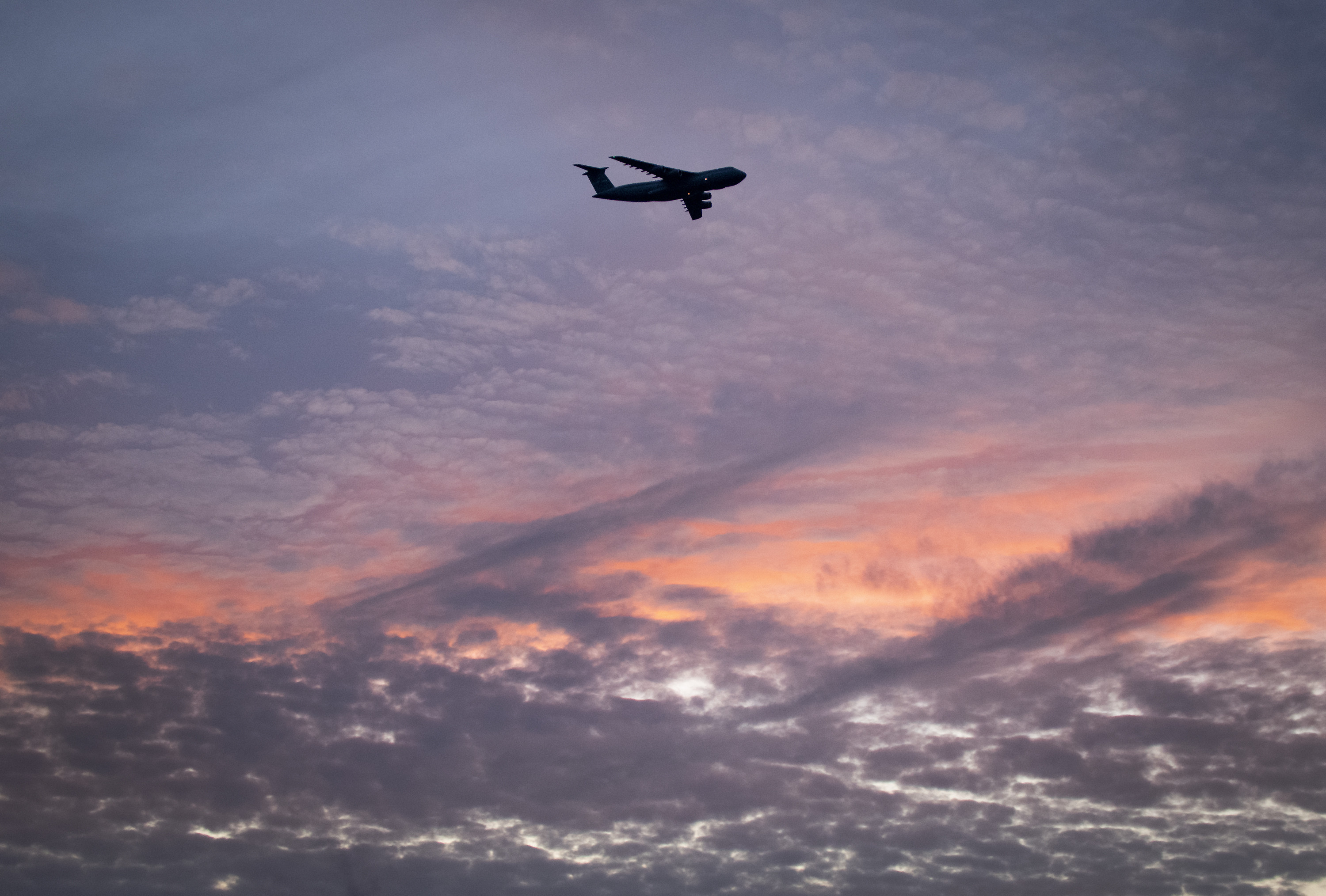 Airplane Sunset Tumblr