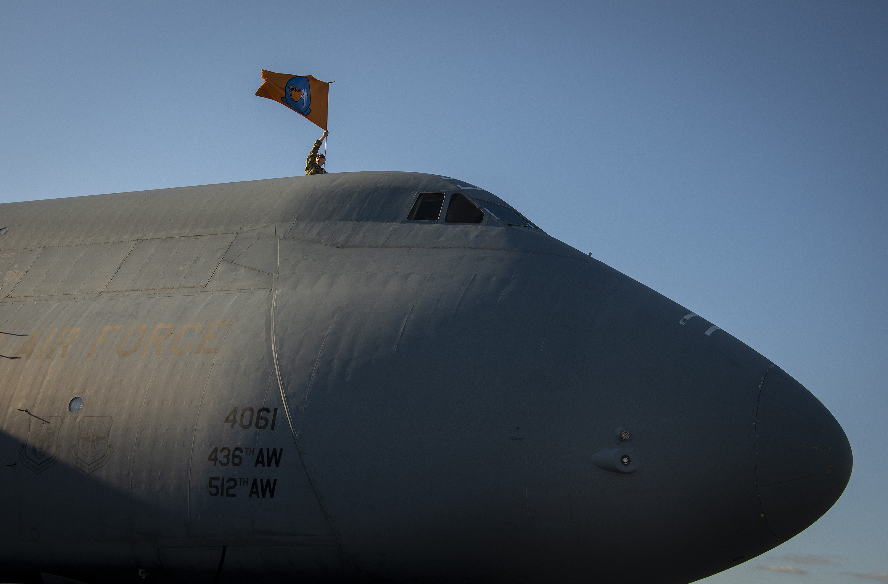 With Flare: C-5M Super Galaxy visits Eglin for countermeasures testing ...