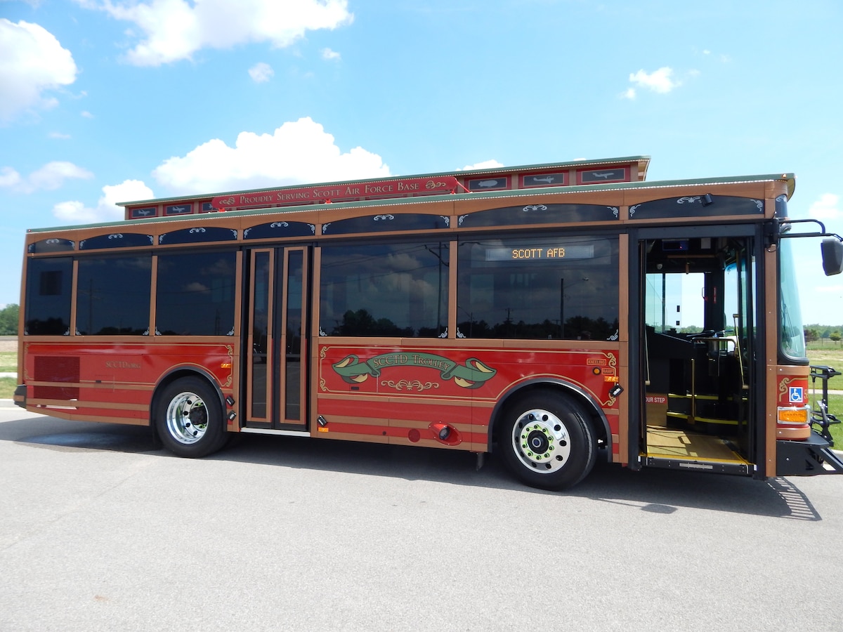 St. Clair County Transit District begins trolley service on base ...