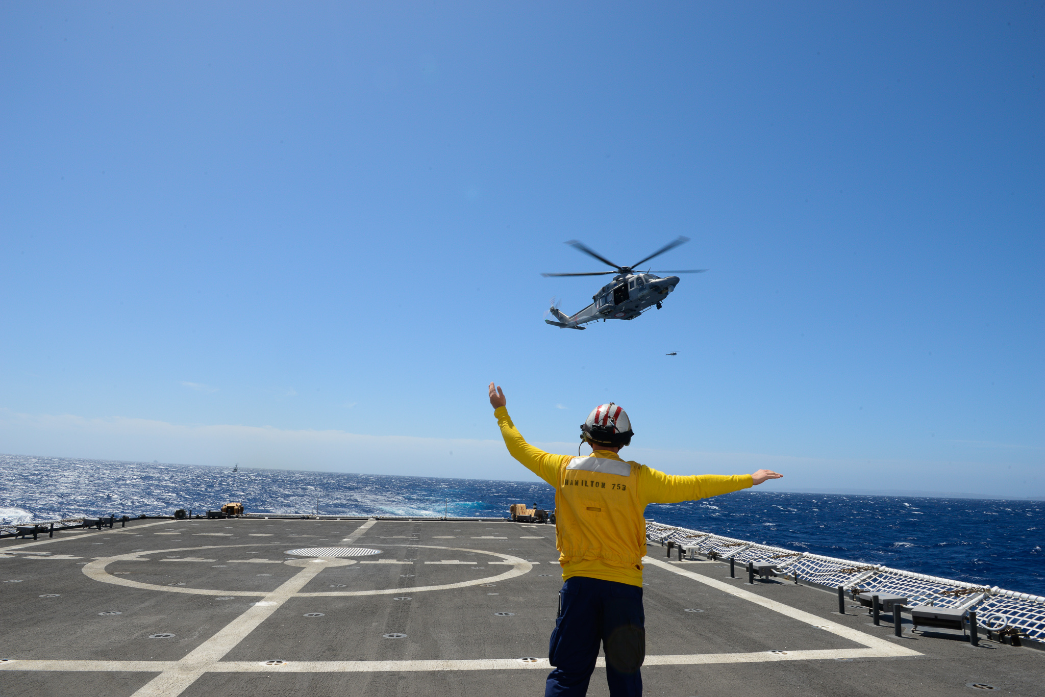 U.S. Coast Guard Cutter Hamilton concludes operations with U.S. Navy ...